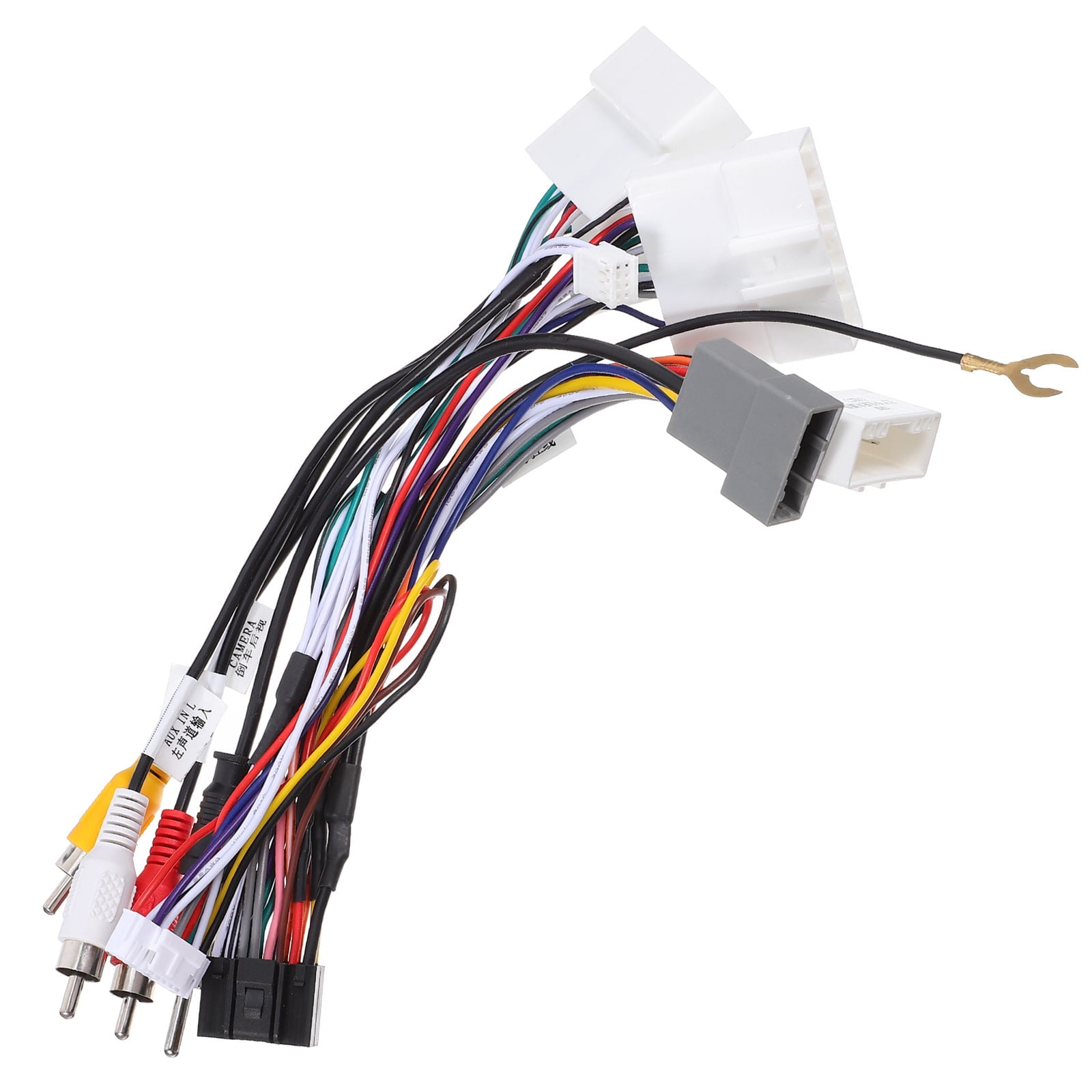 FRCOLOR Car Radio Wire Harness Automotive Wiring Harness Adapter Car ...