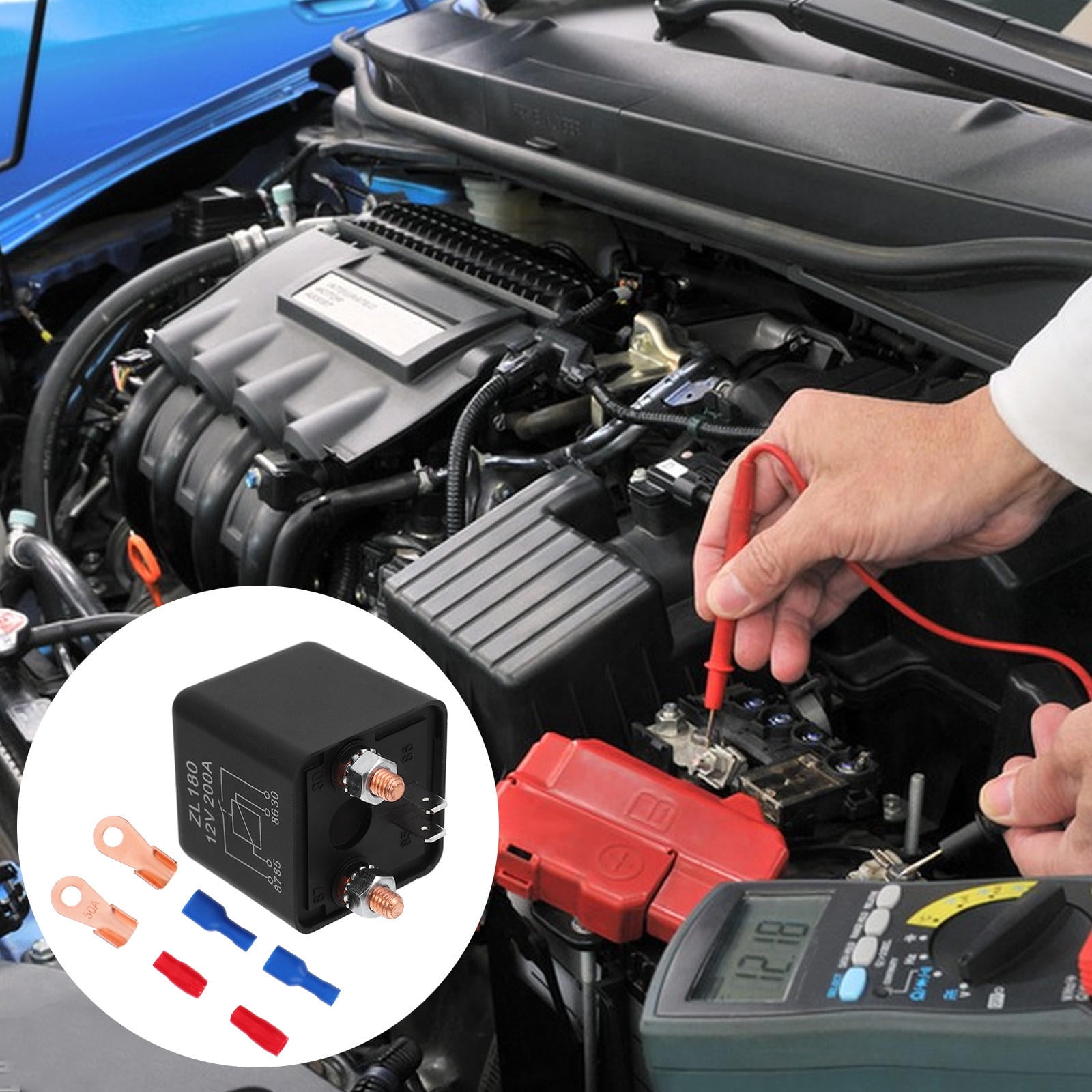 FRCOLOR Car Relay Vehicle Relay Replacement Electrical Power Relay Car ...