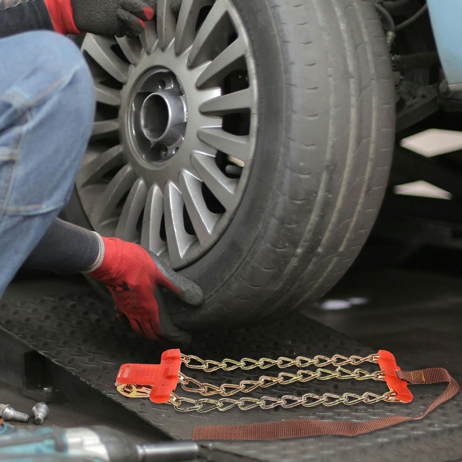 FRCOLOR Car Snow Chain For Tires Universal Anti-Skid Chain For Vehicles ...