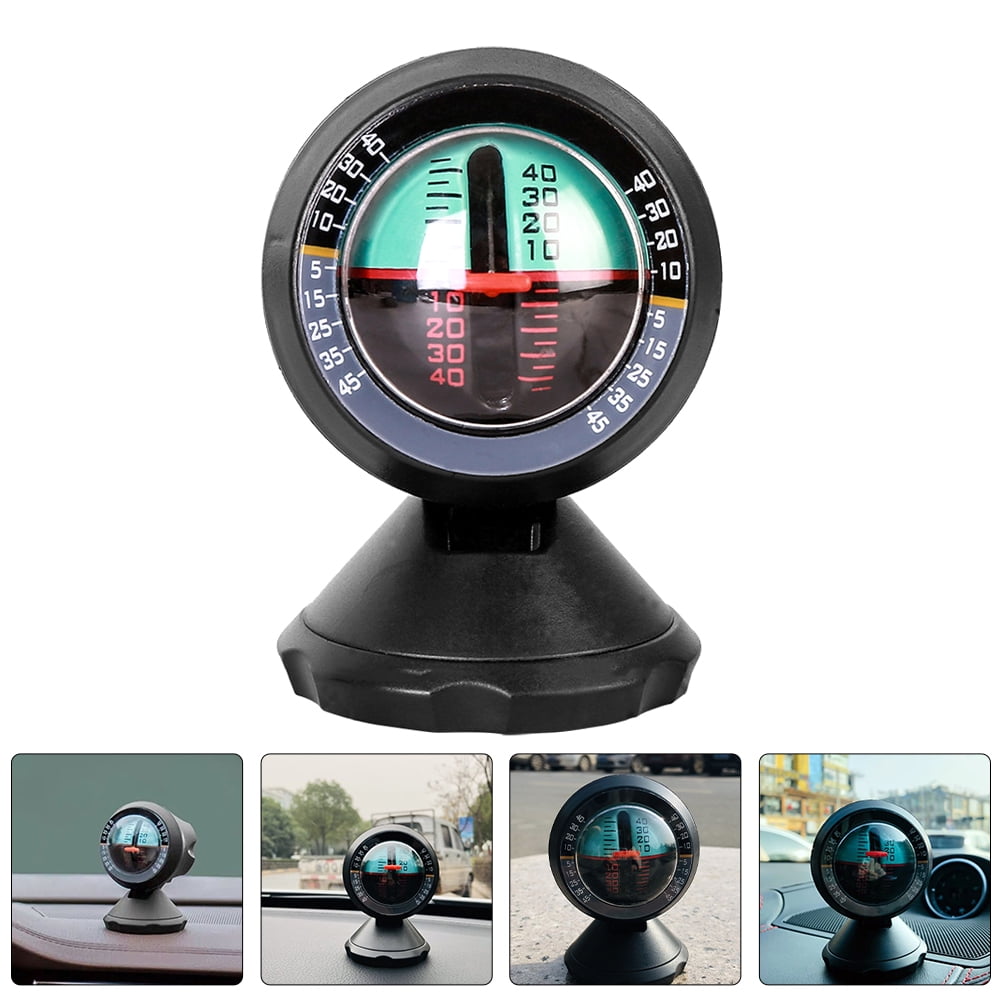 FRCOLOR Car Tilt Gauge Indicator Gradient Slope Level Meter ...
