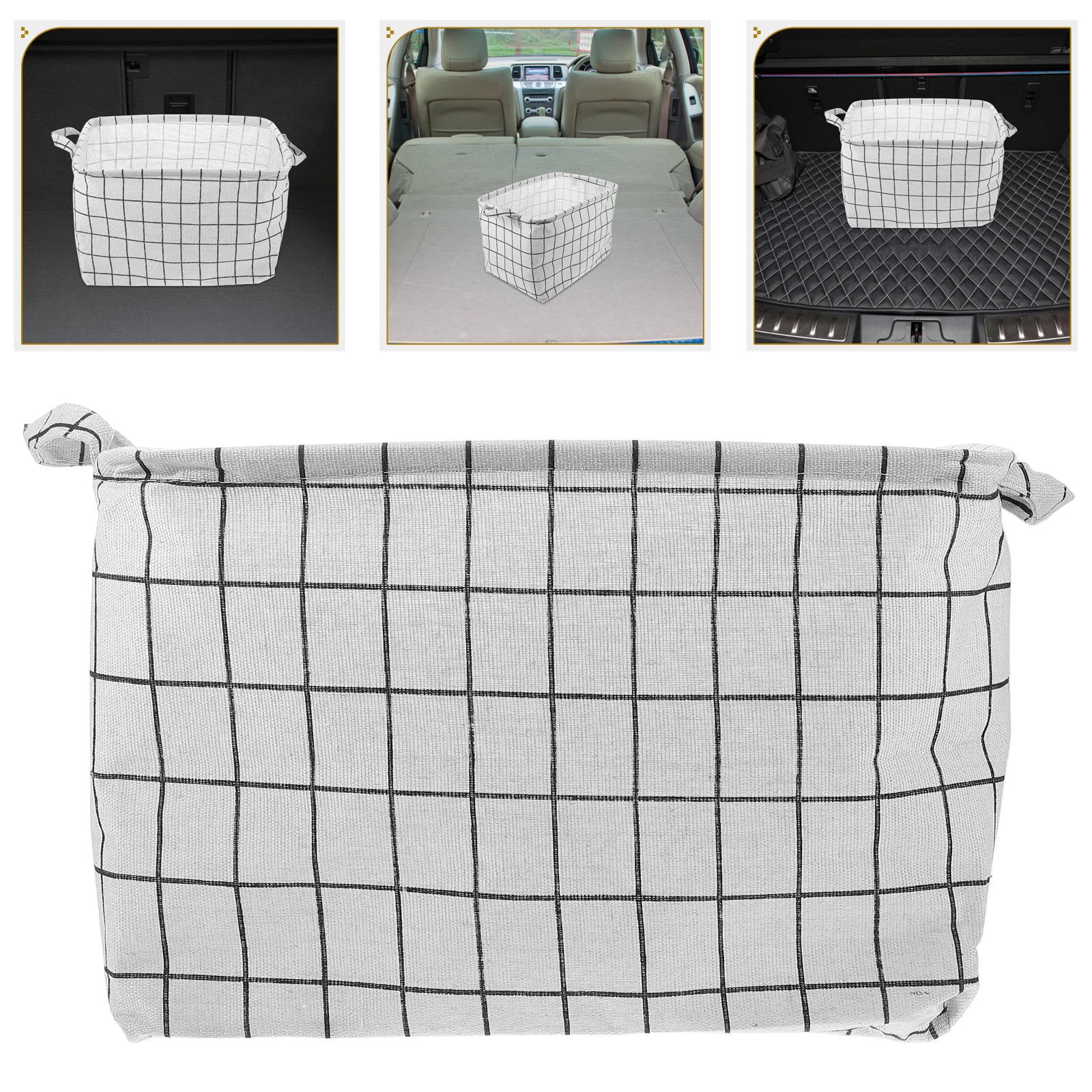 FRCOLOR Car Trunk Organizer Car Storage Organizer Passenger Seat ...