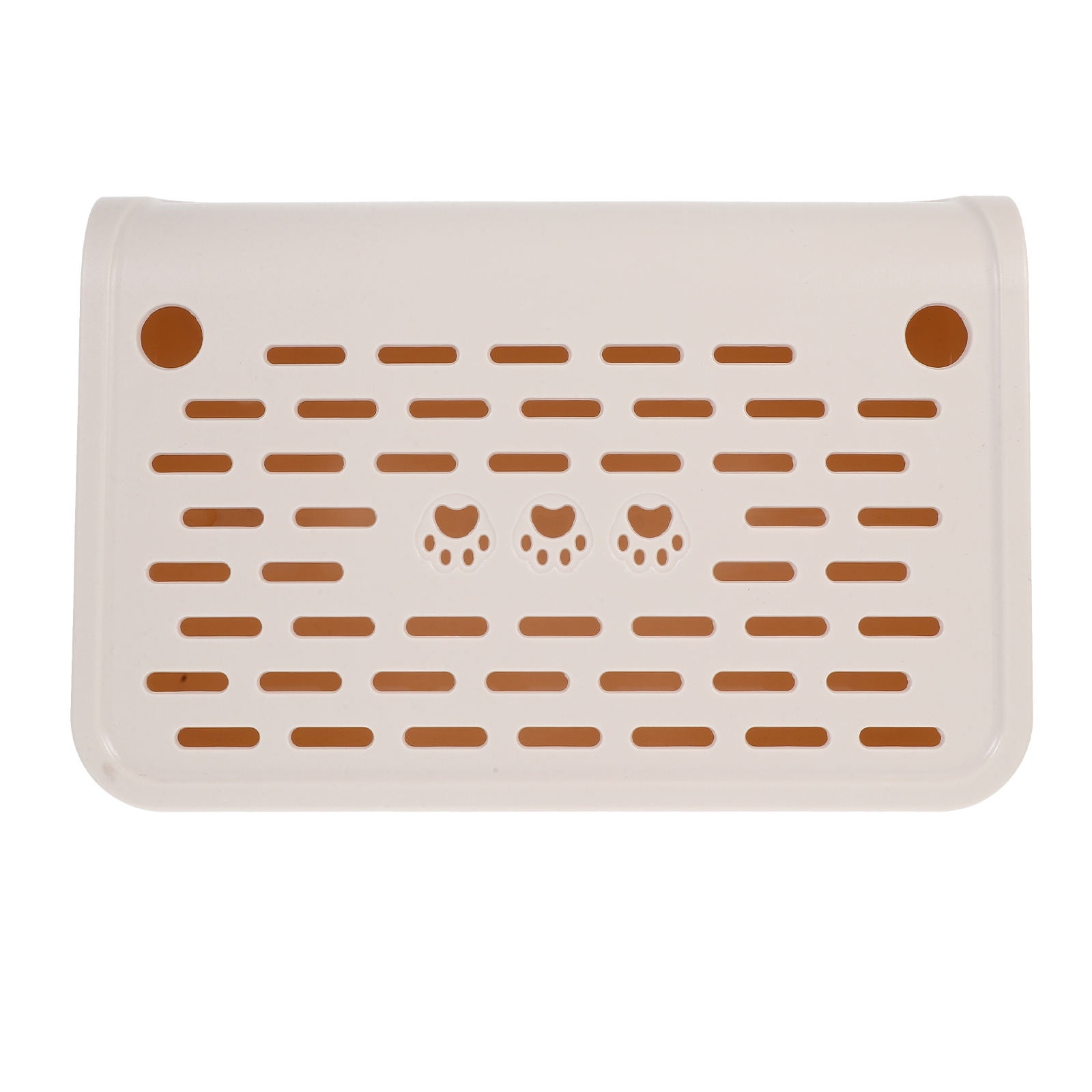 FRCOLOR Cat Ramp for Little Cats Elevated Litter Box Ramp Plastic Step ...