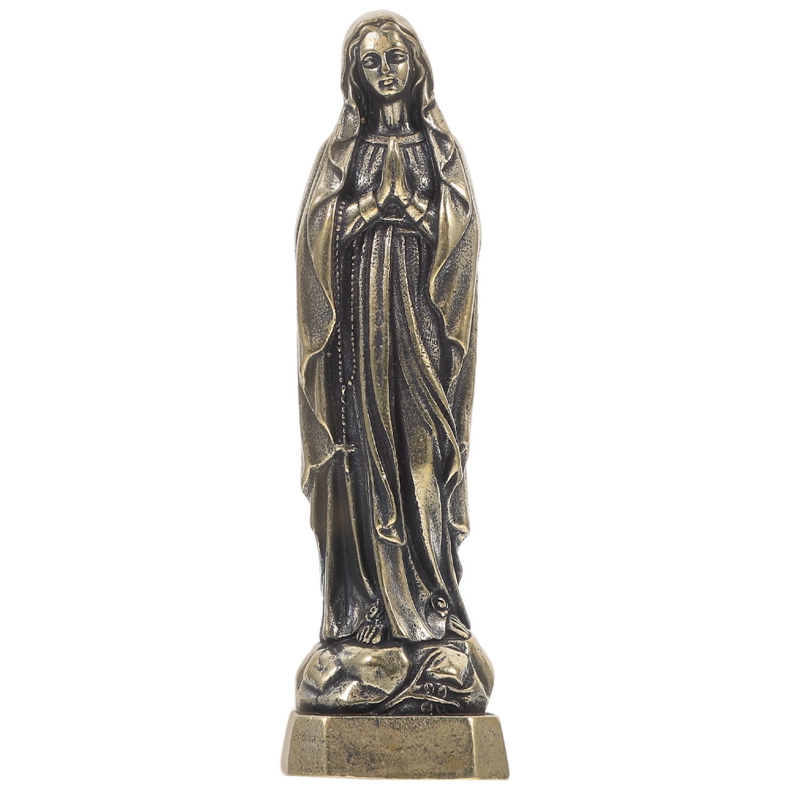 FRCOLOR Catholic Car Statue Holy Family Picture Vintage Brass - Walmart.com