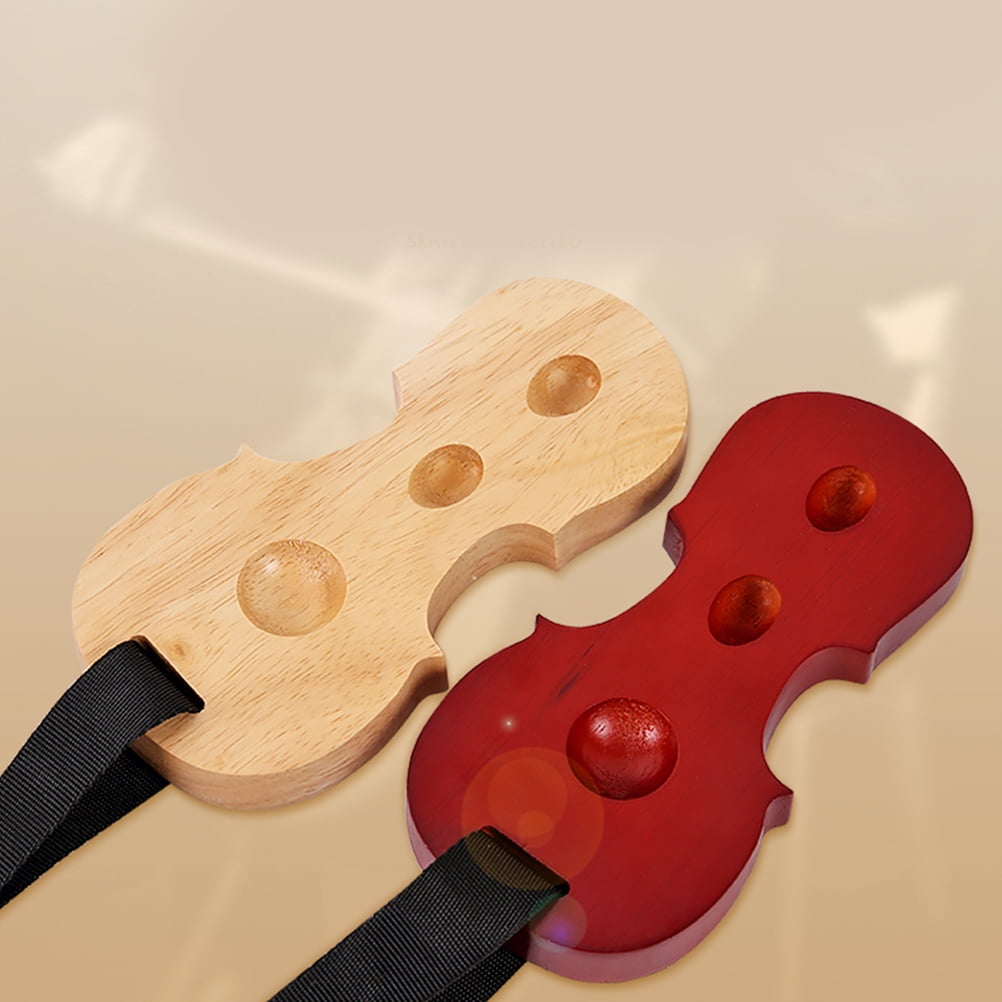 FRCOLOR Cello End Pin Stopper with 3 Adjustable Holes Non Skid Wooden ...