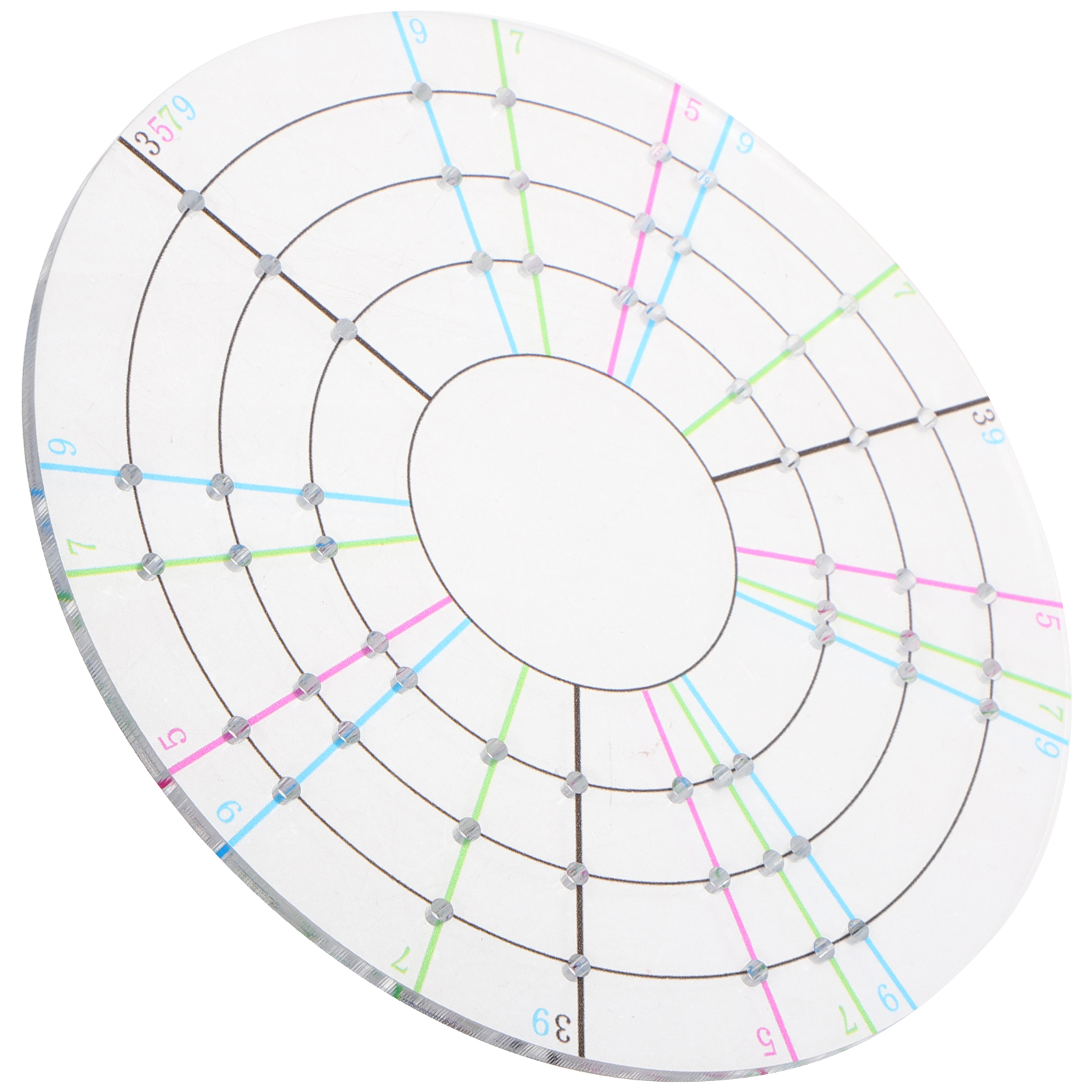 Pottery Clay Divider Tool with Acrylic Circular Divisions for Art ...