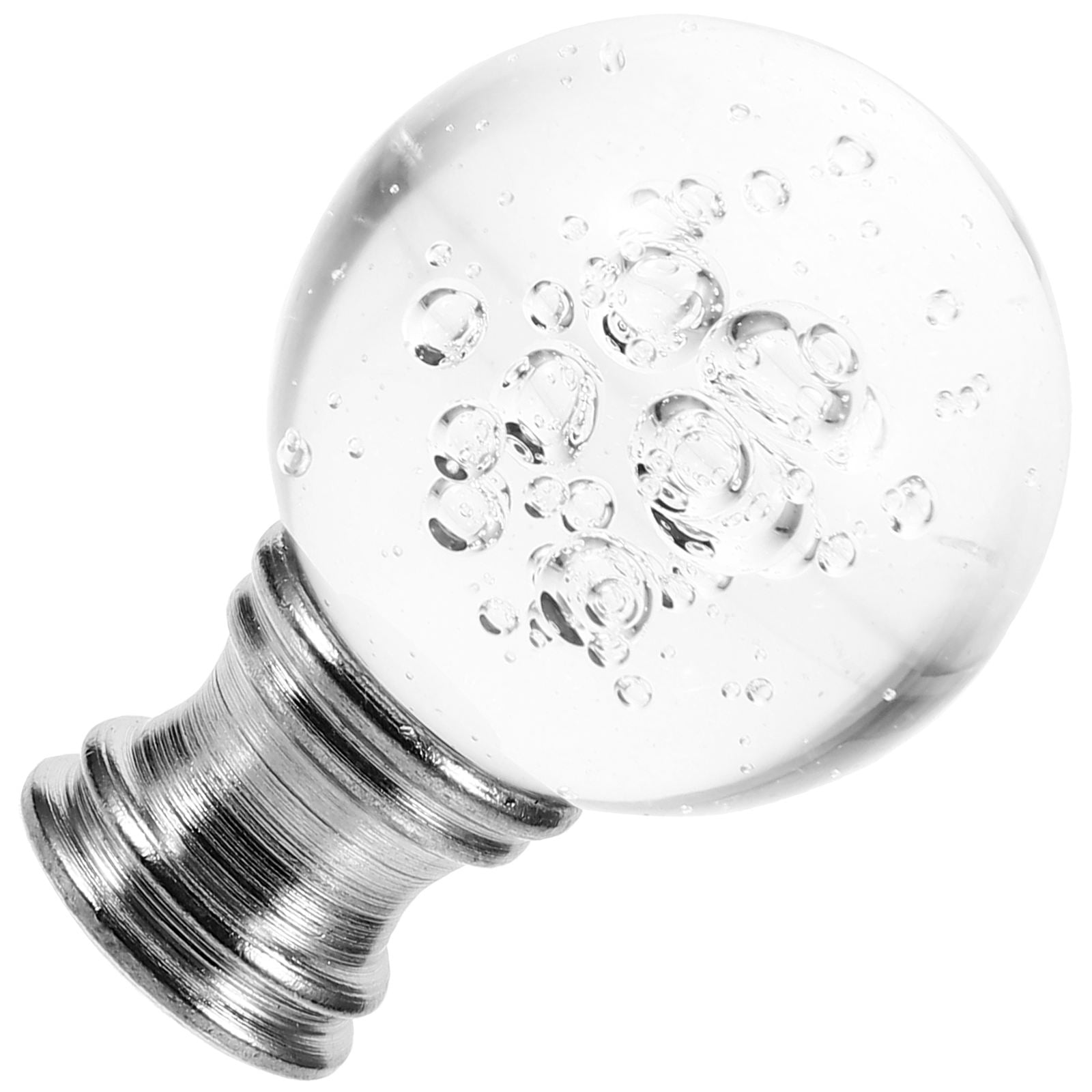 FRCOLOR Chic Light Knob Lamp Decoration for Shade Cap Ceiling Black ...