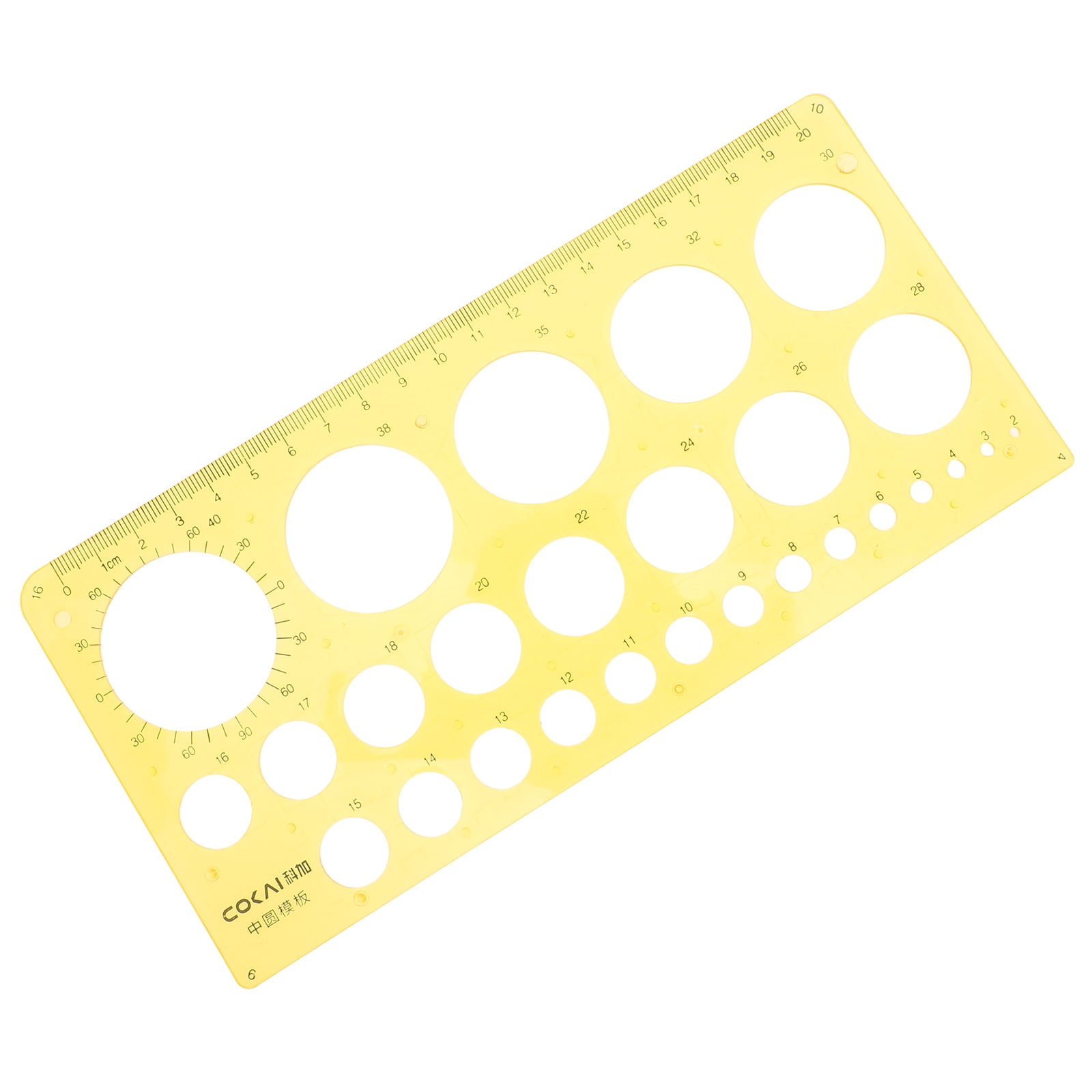 FRCOLOR Circle Template for Drawing Measuring Rulers Circle Stencil ...