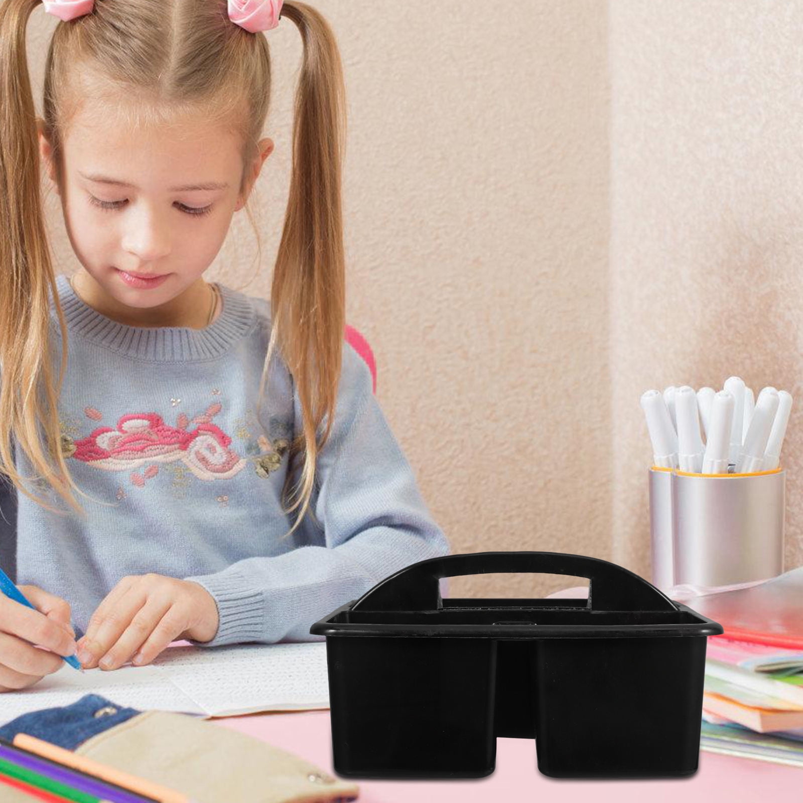 FRCOLOR Classroom Storage Caddy Art Craft Storage Caddy with Handle ...