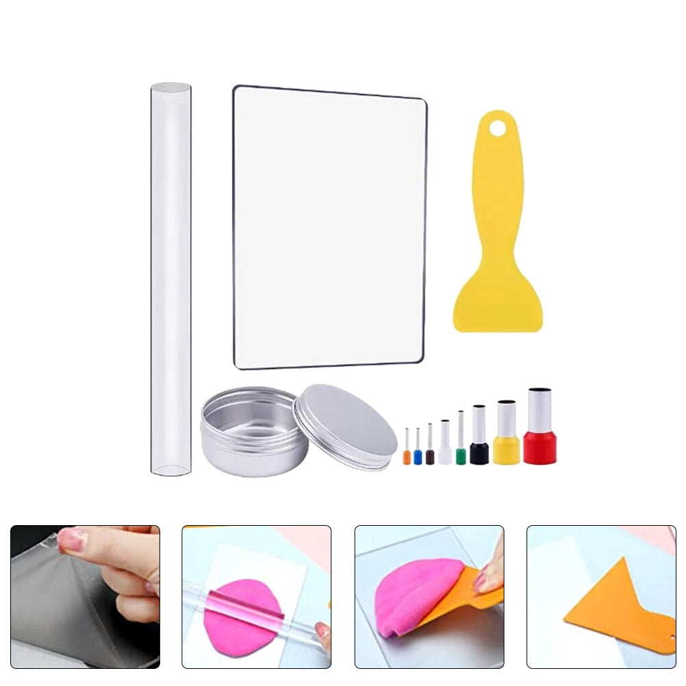 FRCOLOR Clay Playing Tool Kit for Kids Safe and Fun DIY Plastic Toys ...