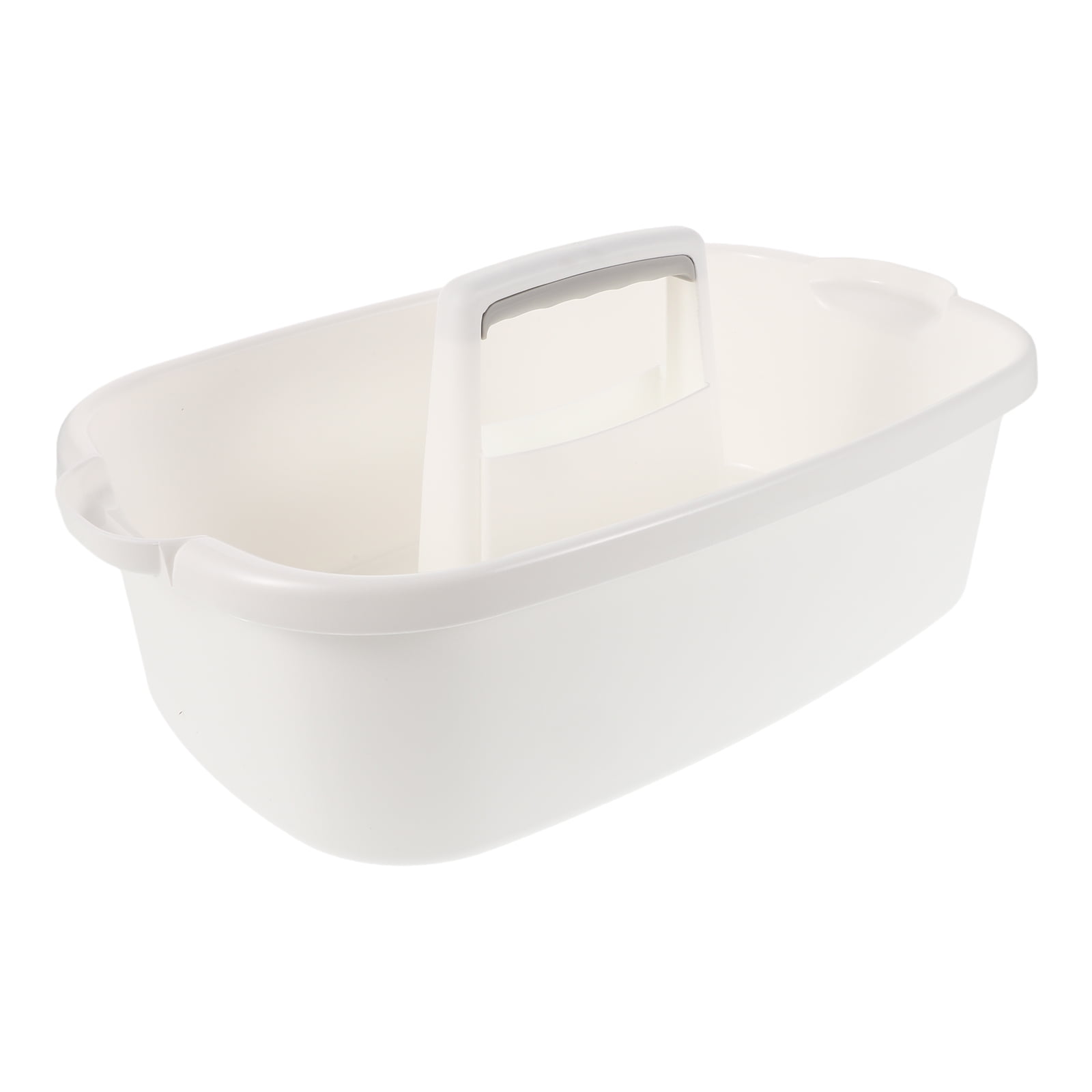 FRCOLOR Cleaning Supplies Basket with Handle Plastic Organizer for ...