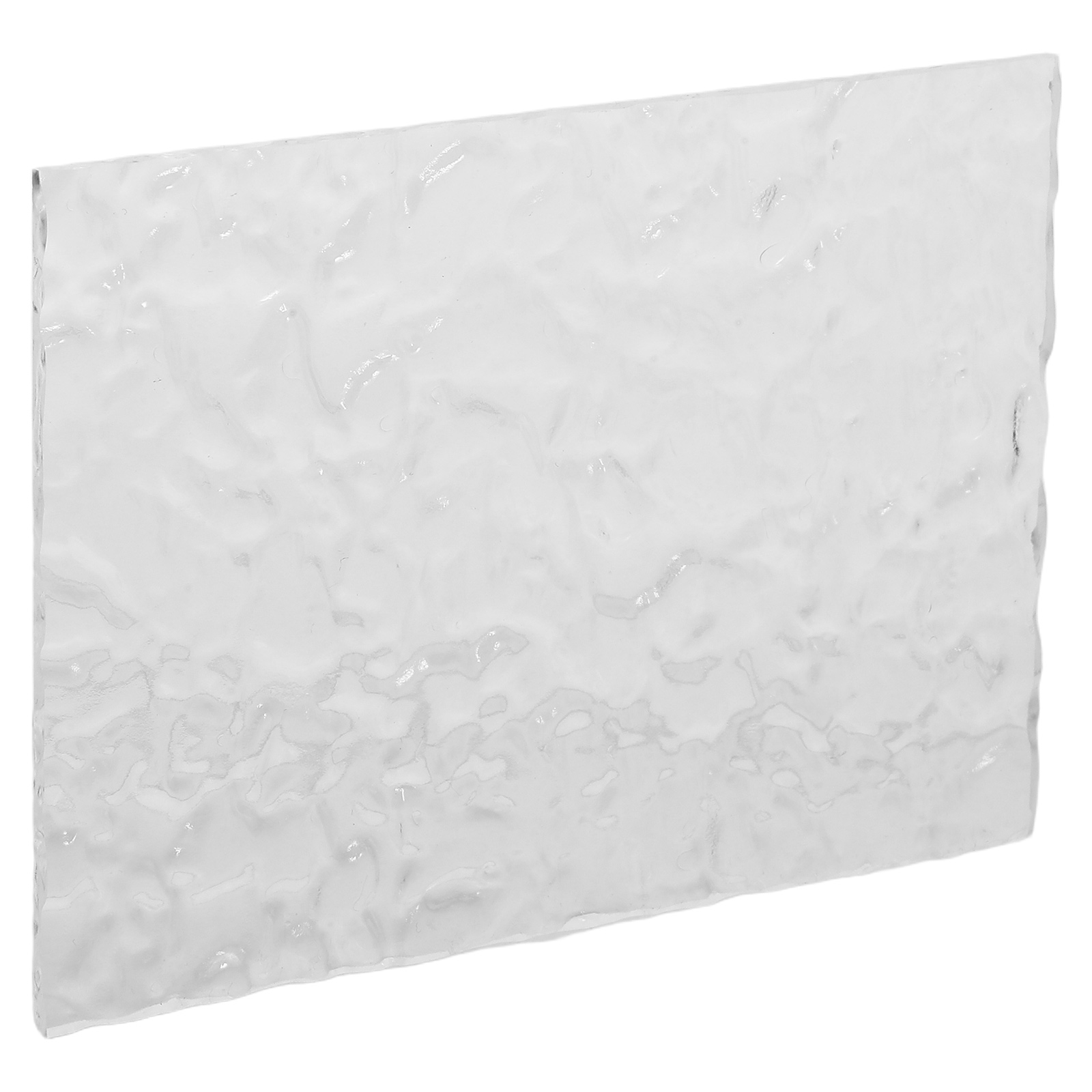 FRCOLOR Clear Acrylic Panel with Water Ripple Texture Transparent ...