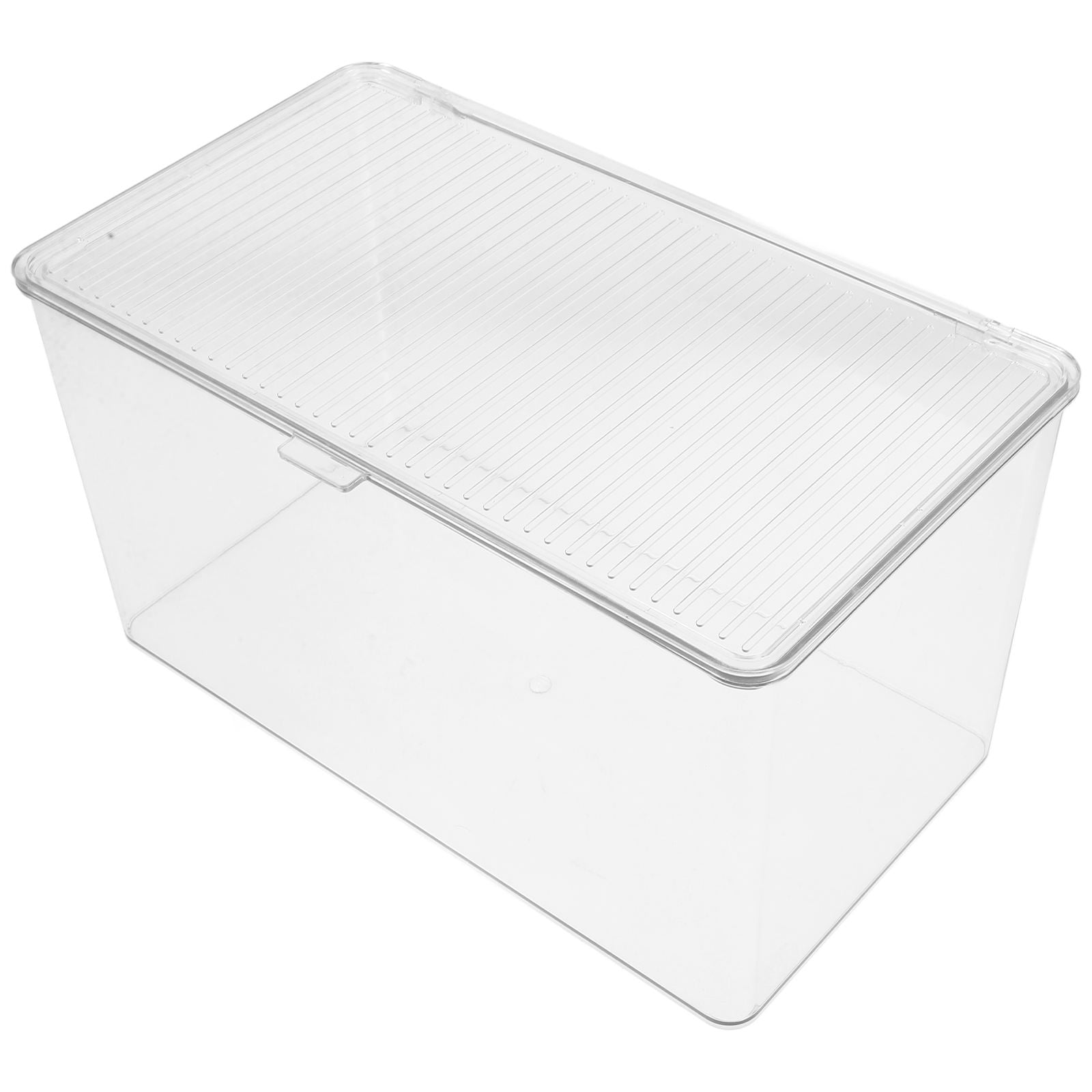 FRCOLOR Clear Acrylic Storage Box For Badges Pins And Anime Items Large ...