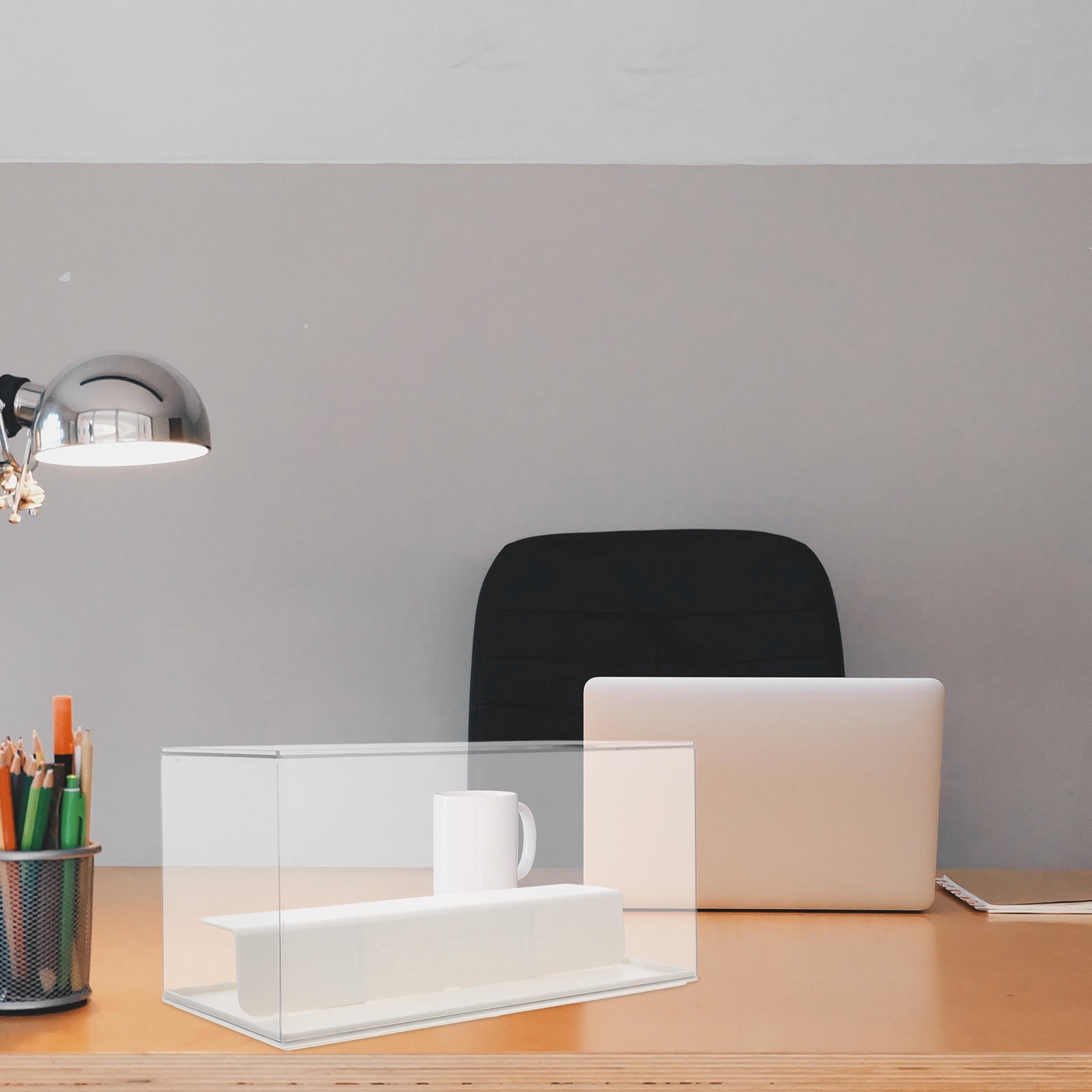 FRCOLOR Clear Display Case Miniature Figures Layered Display ...