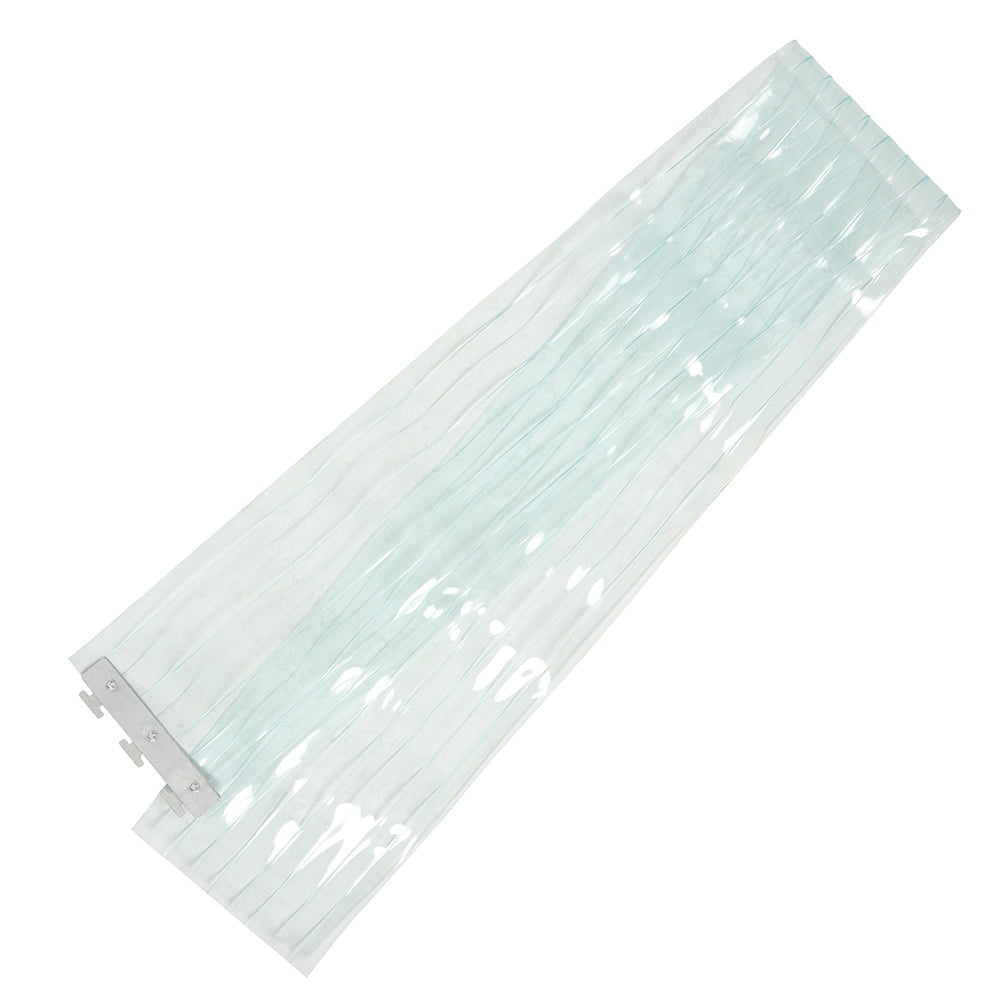 FRCOLOR Clear Strip Curtain Sealing Door Wind Blocker Wide -blue ...