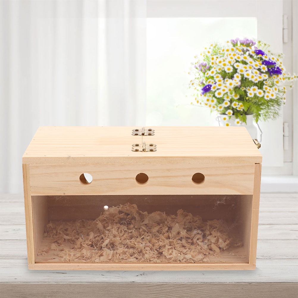 FRCOLOR Cockatiel Nesting Box Hanging Bird House Nesting Box Garden ...