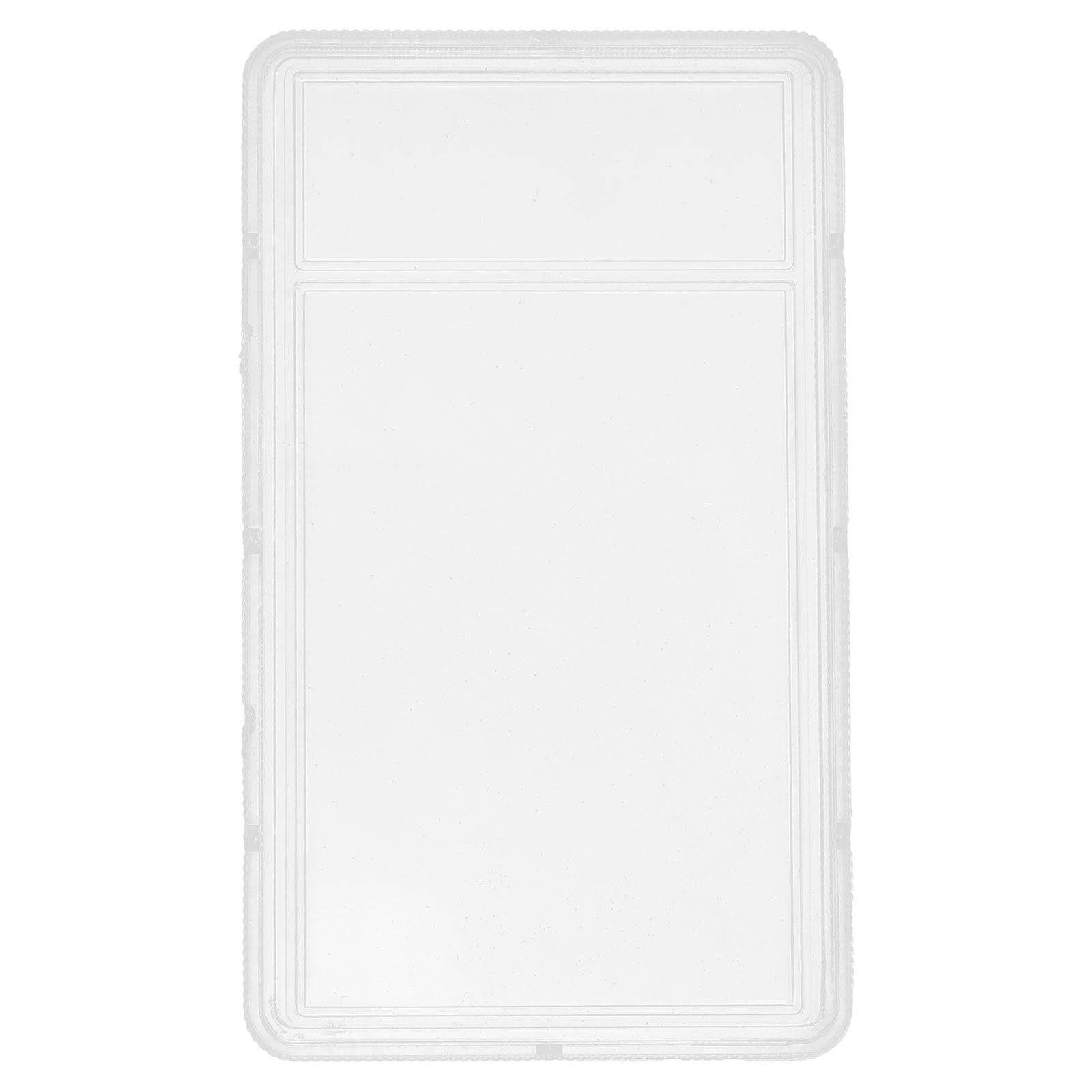 FRCOLOR Display Holder and Silver Bar Organizer, Mini Clear Plastic Box ...