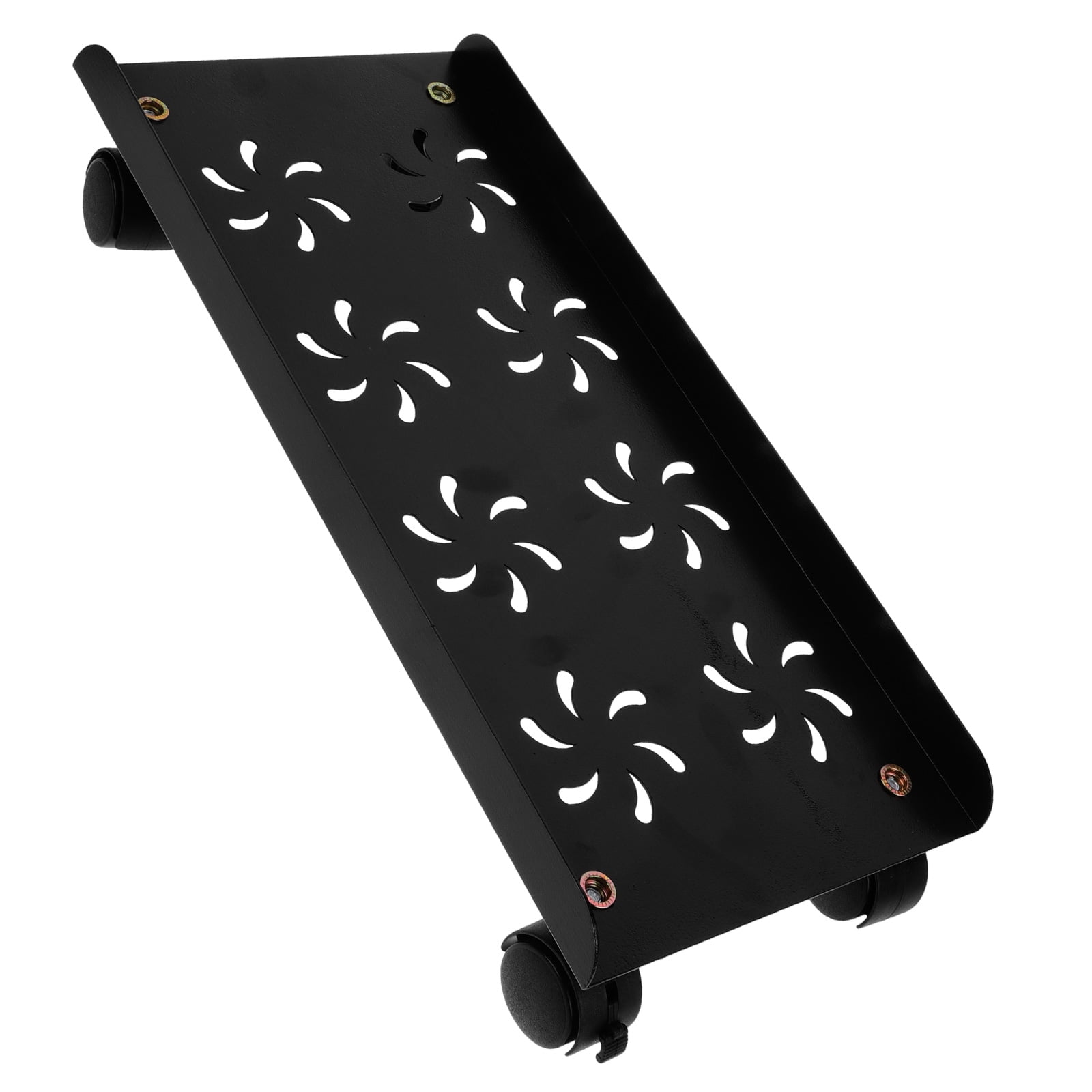 FRCOLOR Computer Base Tower Stand Host Riser CPU with Wheels Tablet ...