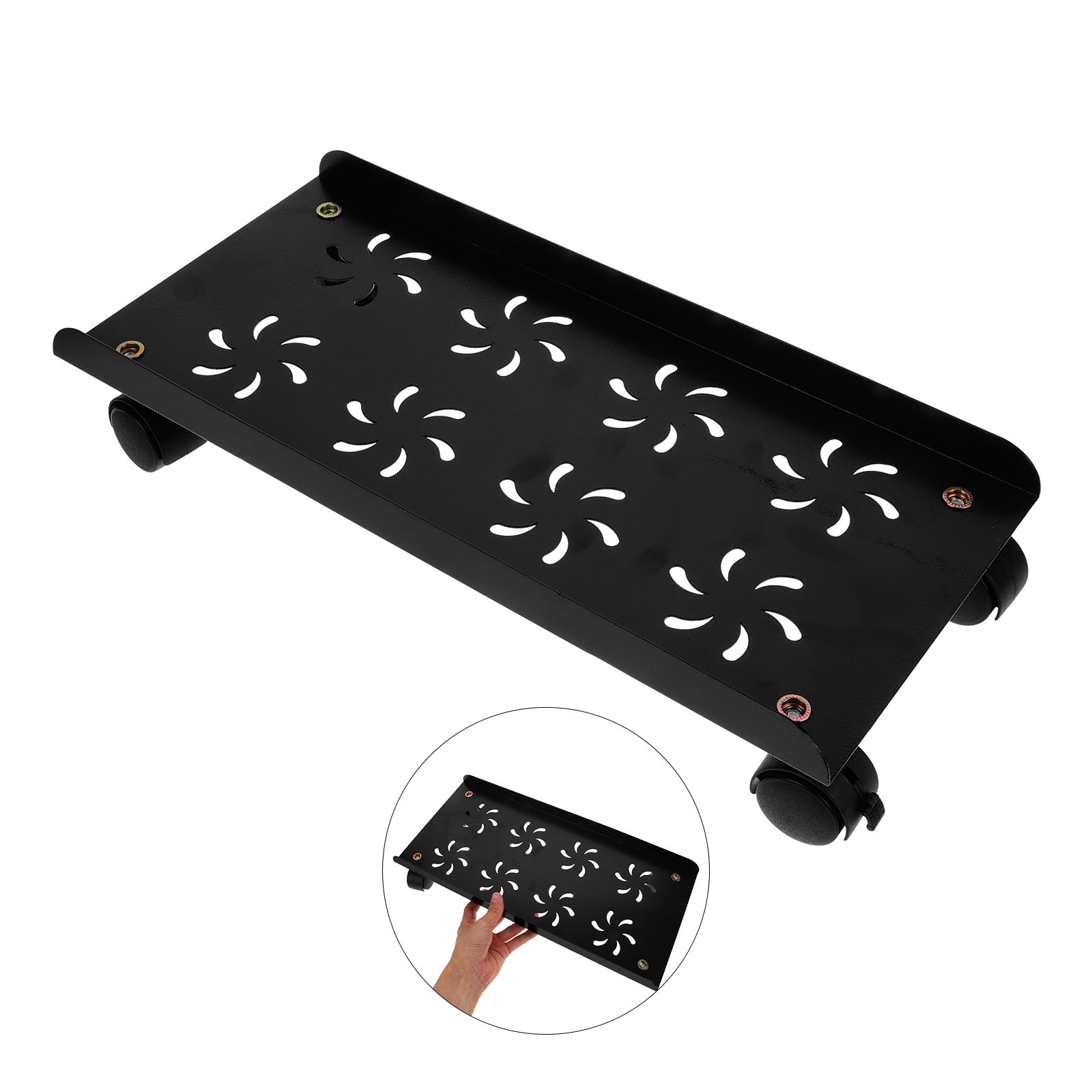 FRCOLOR Computer Tower Stand Movable CPU Stand Computer Tower Stand CPU ...