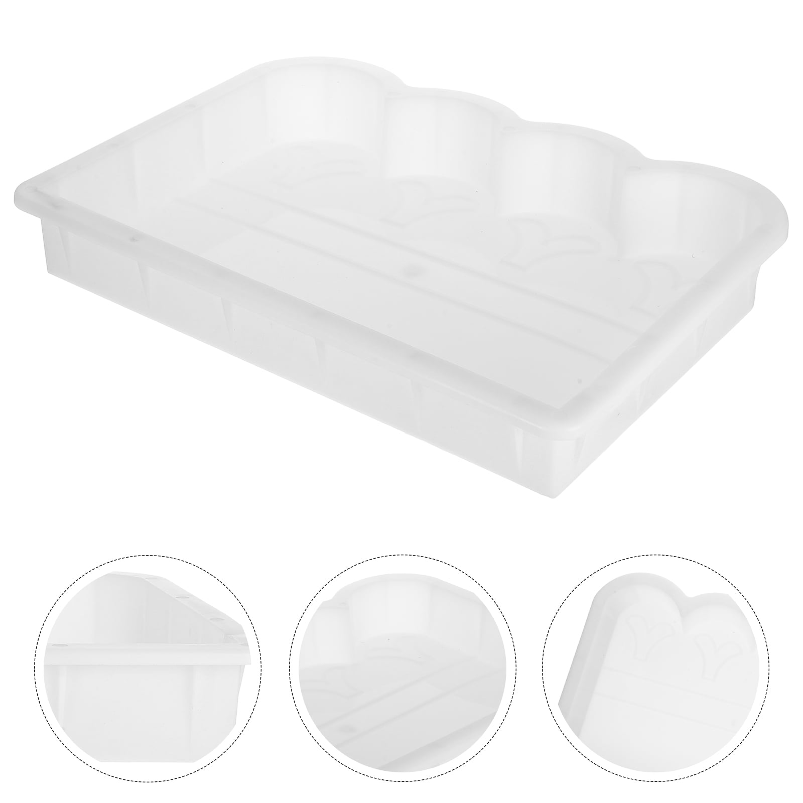 FRCOLOR Concrete Brick Mold for DIY Fence Walkway Stepping Stones White ...