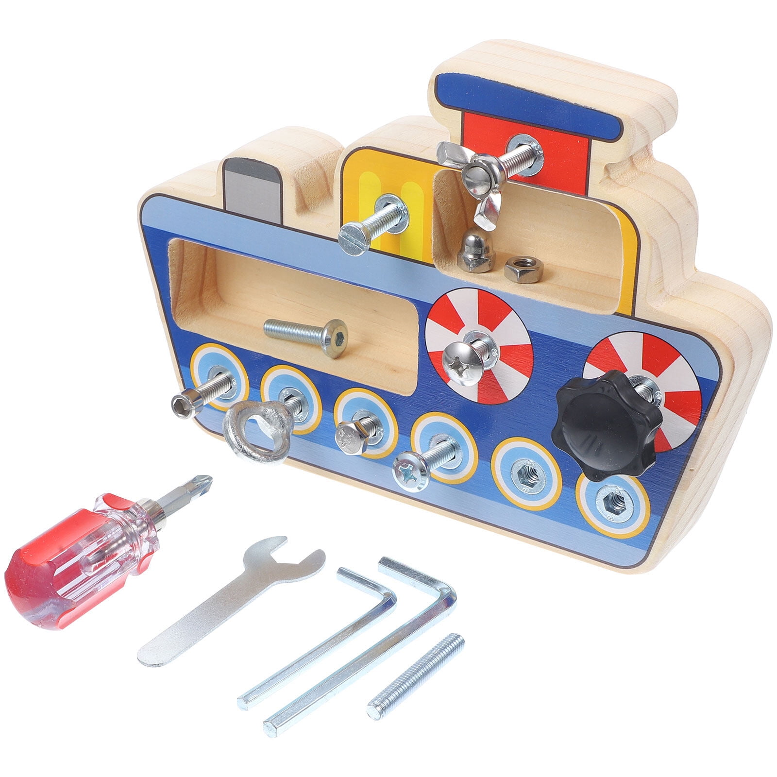 FRCOLOR Control Car Dismantling Nut Toy Screwdriver Board Baby Child ...