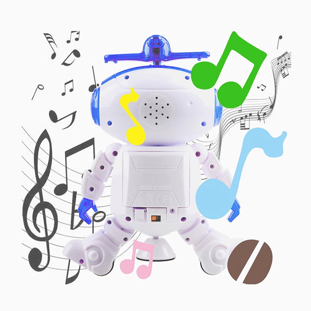 FRCOLOR Convenient Battery Operated Toy Robot Light Show Child ...