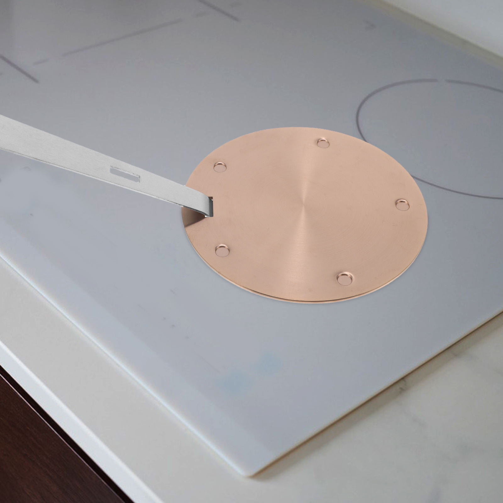 FRCOLOR Cooktop Heat Diffuser Stainless Steel Induction Converter Plate ...