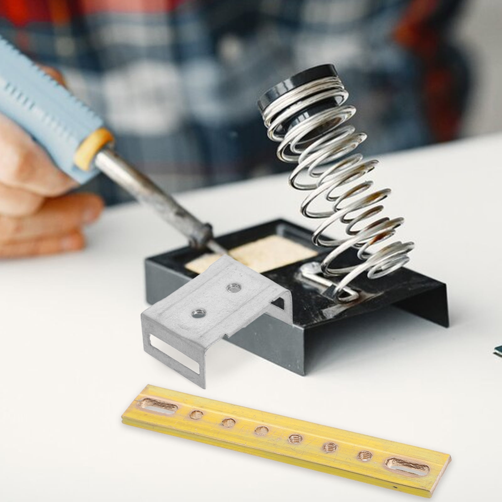 FRCOLOR Copper Ground Bar Distribution Cabinet Wire Screw Terminal ...