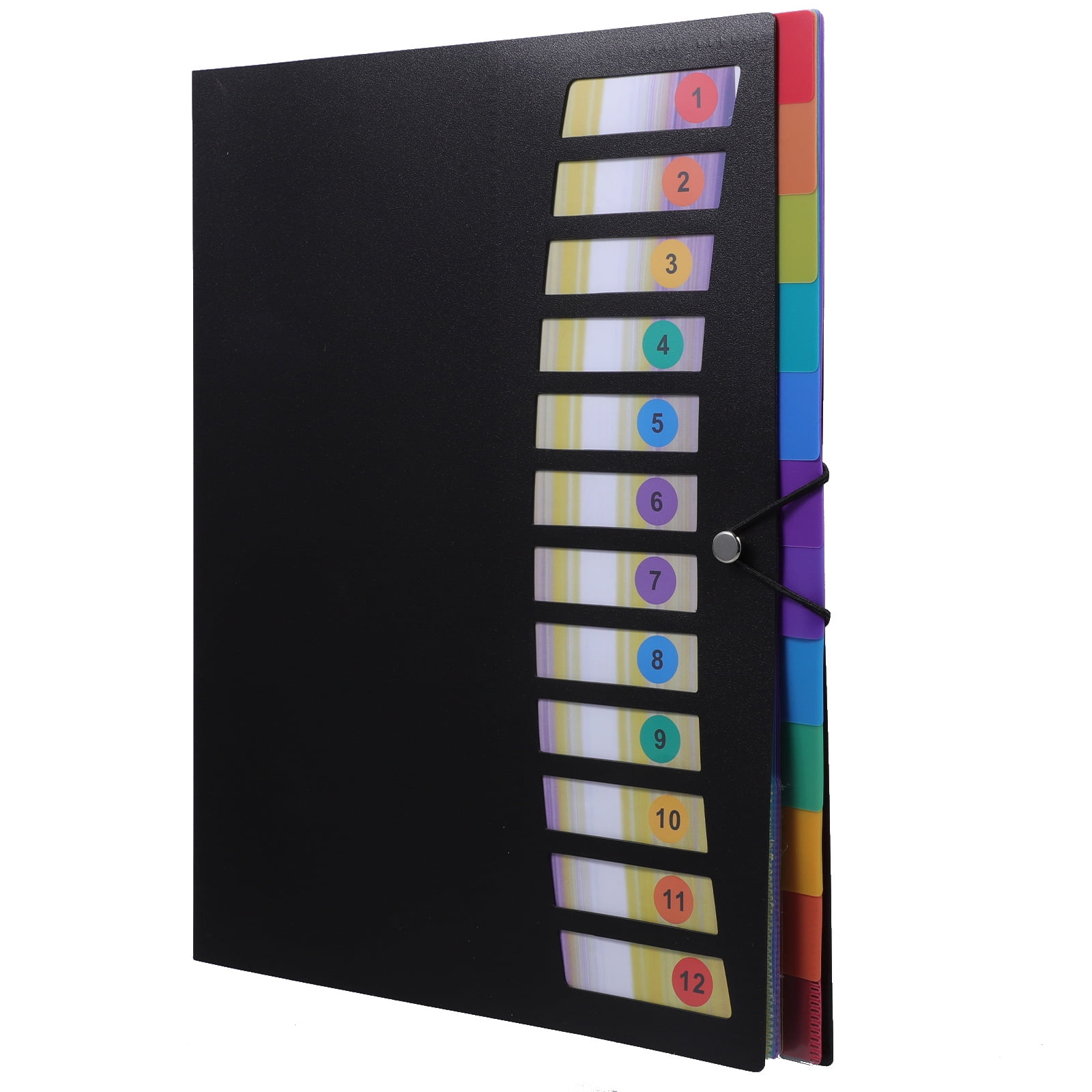 FRCOLOR Corded Accordion Bag Extender Important Document Folder Office ...