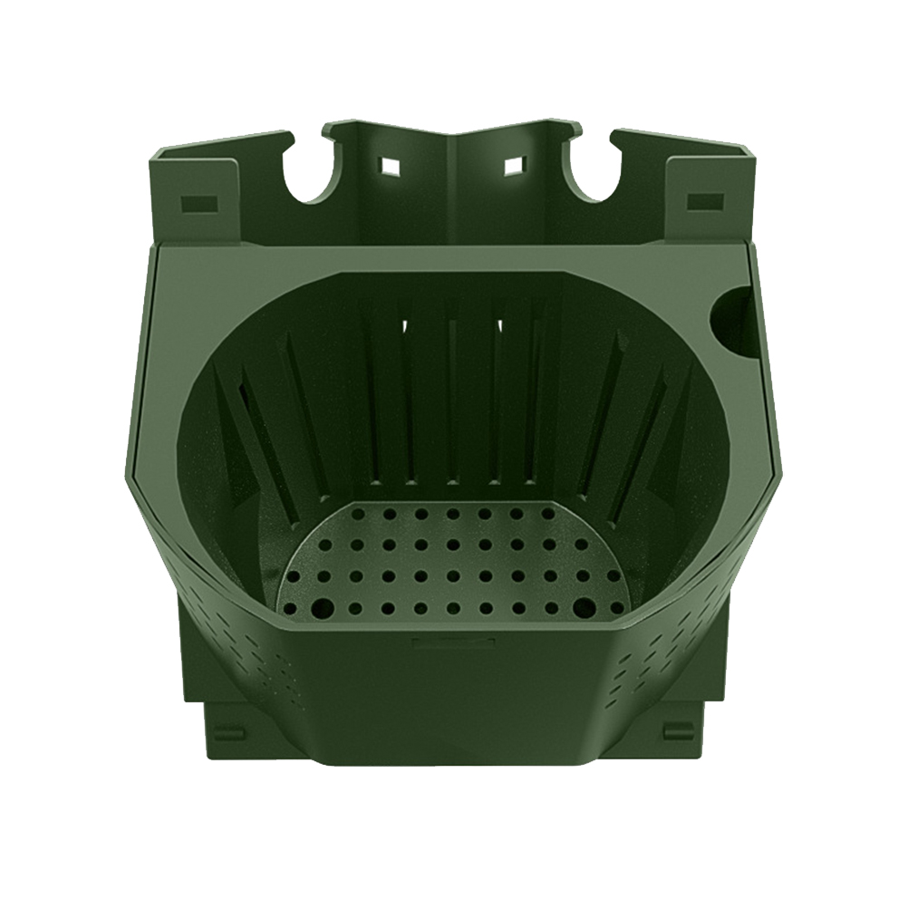 FRCOLOR Corner Planter 1 Pc Corner Planter Wall Mounted Plant Pot Right ...