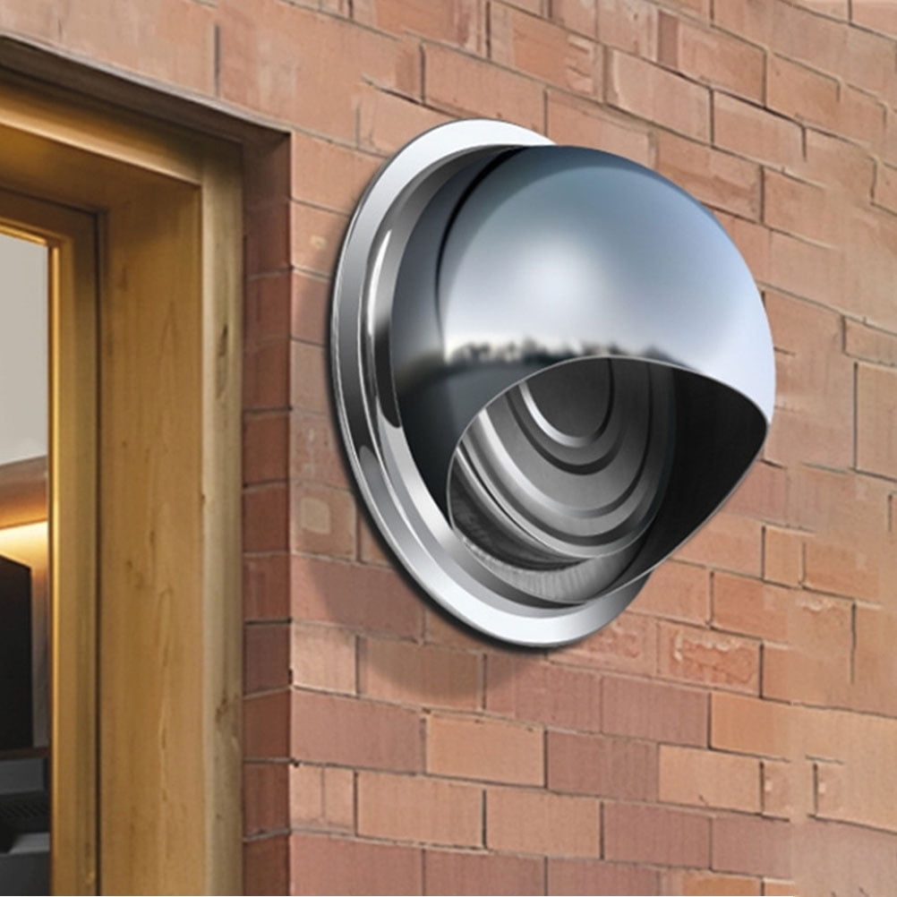 FRCOLOR Cowl Chimney Caps and Cowls Kitchen Flue Cover Plate Silver ...