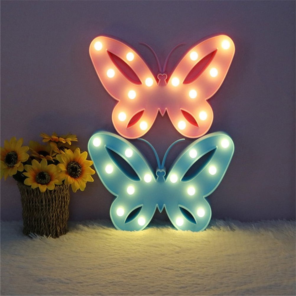 FRCOLOR Creative Beautiful Night Light LED Light Warm Light Wall ...