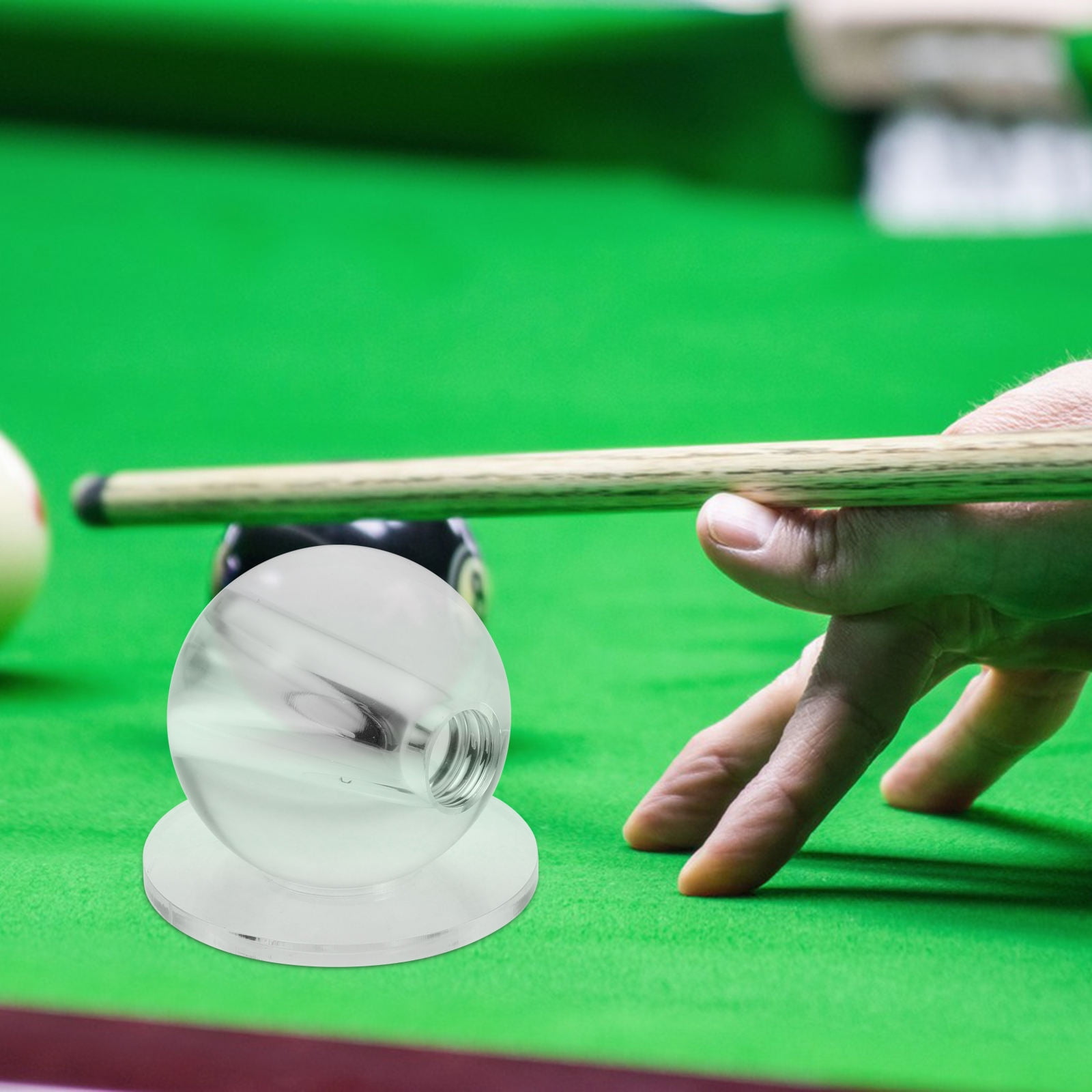 FRCOLOR Cue Accuracy Enhancement Ball Transparent Billiards Cue Ball ...