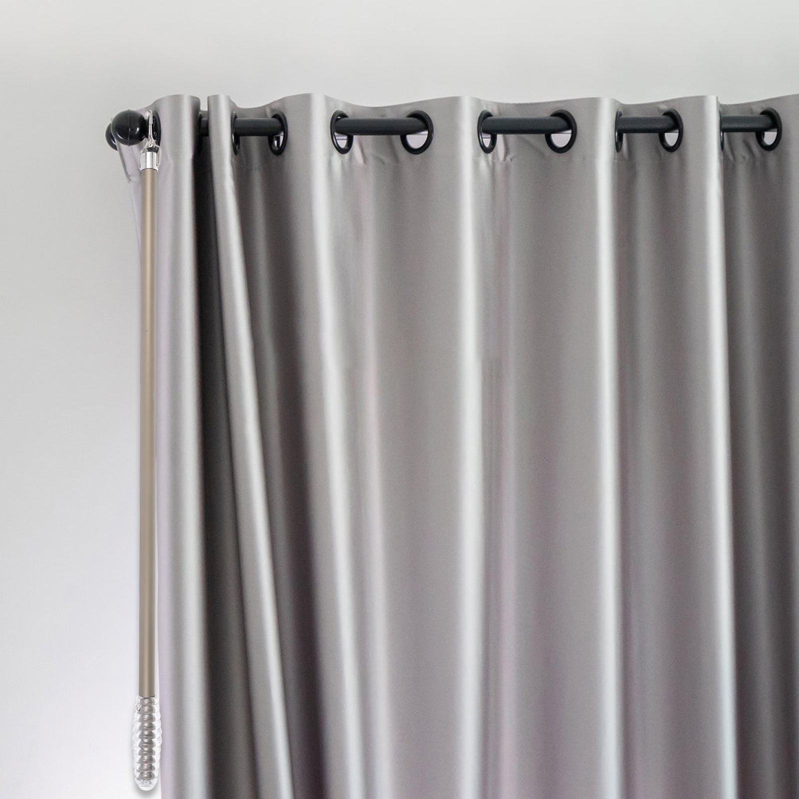 FRCOLOR Curtain Pull Wand Heavy Duty Drapery Curtain Wand Household ...