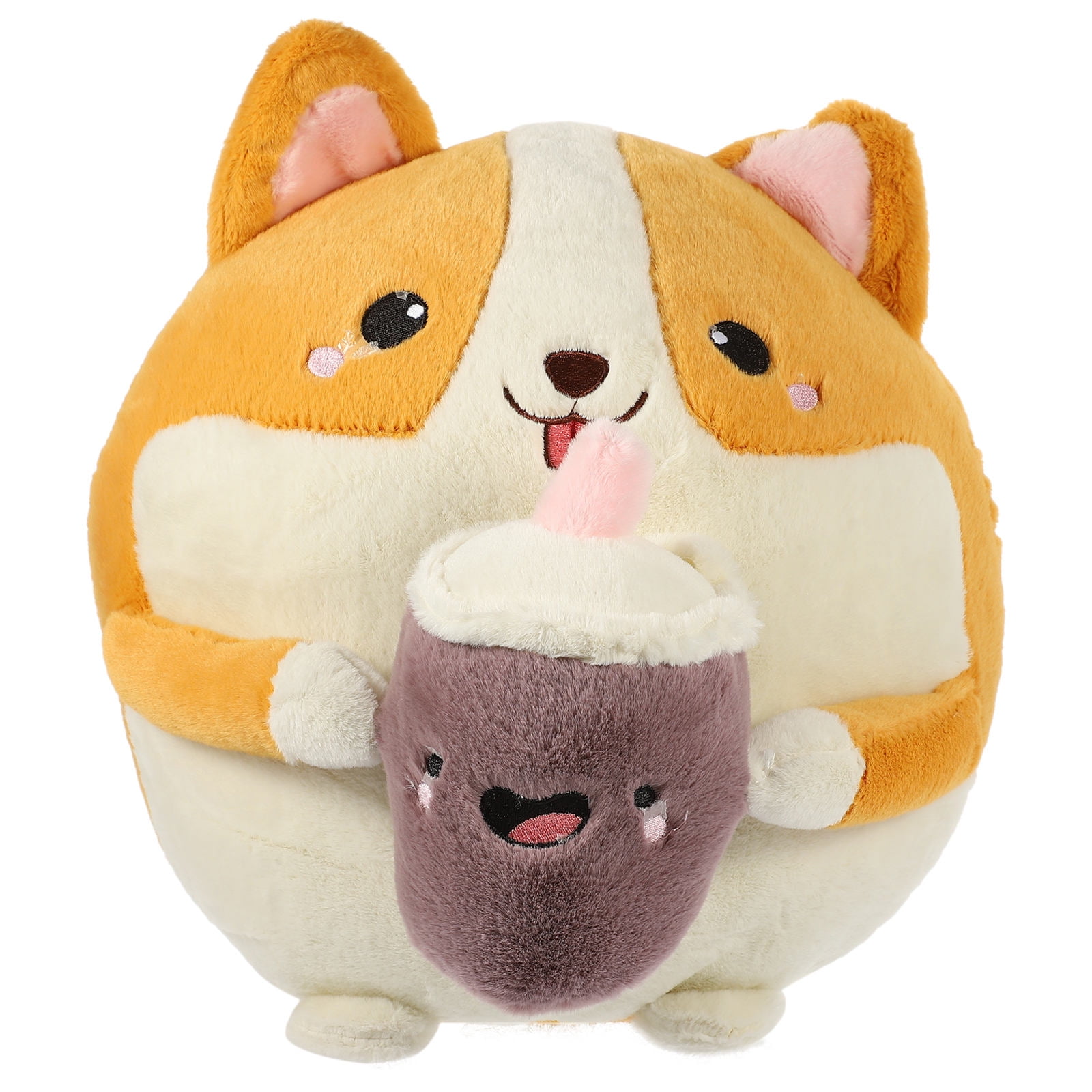 FRCOLOR Cute Dog Plush Toy Made of Gentle Material for Kids Great Gift ...