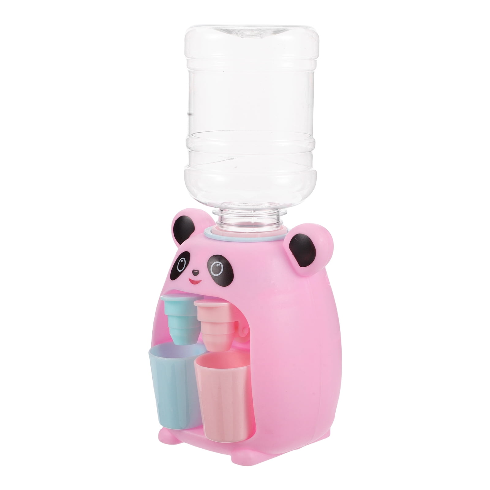 FRCOLOR Cute Panda Mini Water Dispenser Toy for Pretend Play Safe ...