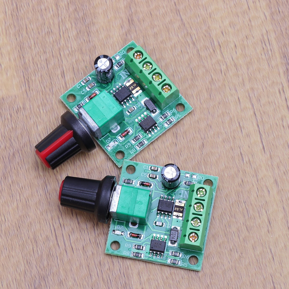 FRCOLOR DC Motor Controller 2A PWM for DC Motors with SelfRecovery Fuse ...