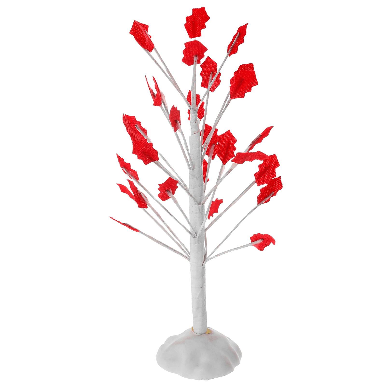 FRCOLOR DIY Architectural Model Tree Figurines Small Fake Train Red ...