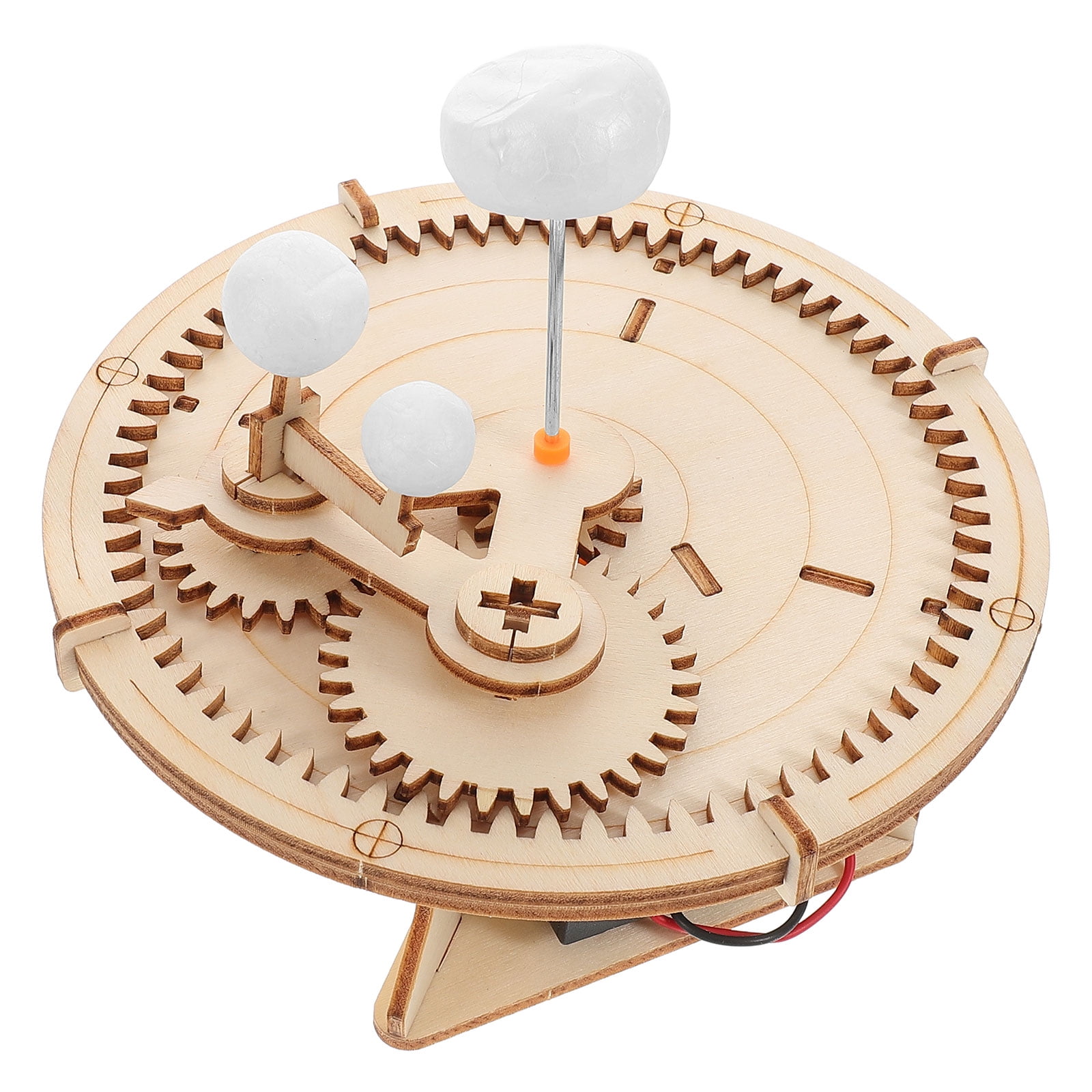 FRCOLOR DIY Assembly Solar System Model Kit Wooden Puzzle of Space ...