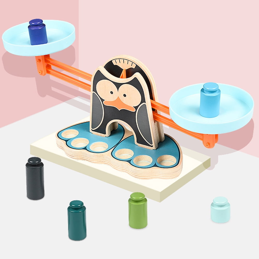 HORIALENCE Balance Toy Wooden Educational Plaything for Kids School ...