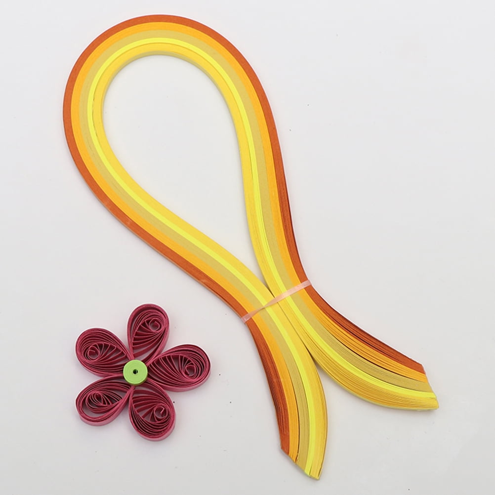FRCOLOR DIY Paper Quilling Art Kit with Assorted Color Sheets for ...