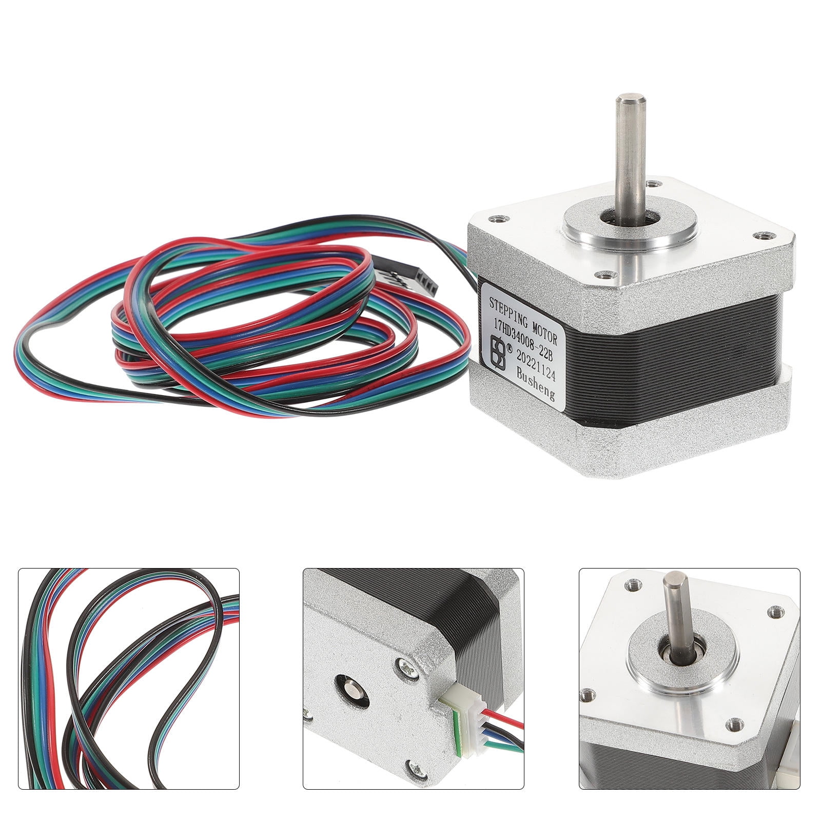 FRCOLOR Dc Motor Brushless Dc Motor Small Electric Motor Gear Motor Stepped Motor - Walmart.com