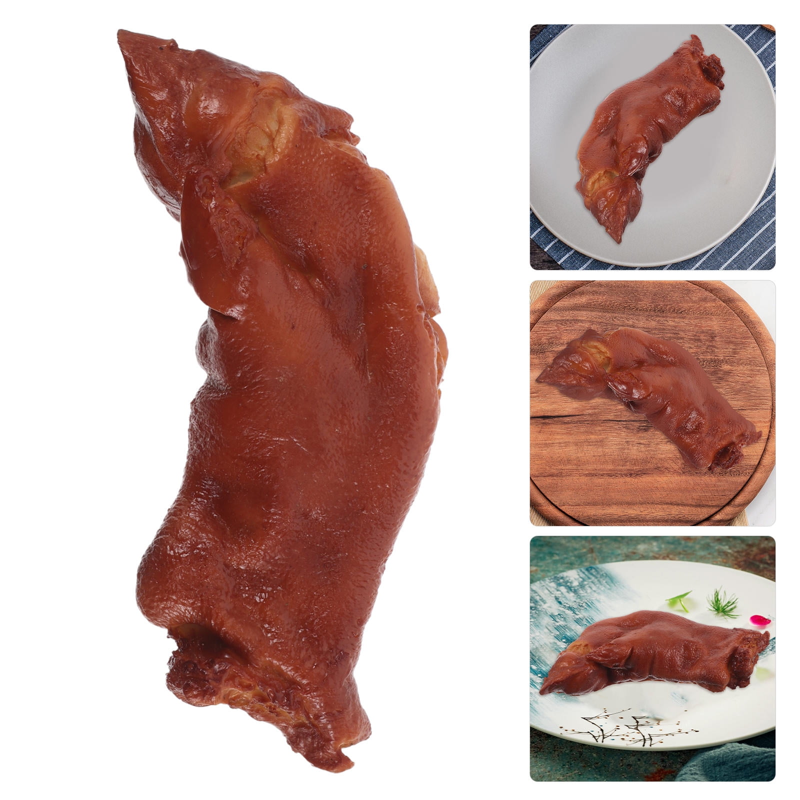 FRCOLOR Decorative Food Lifelike Pig Feet Model for Restaurant Showcase ...