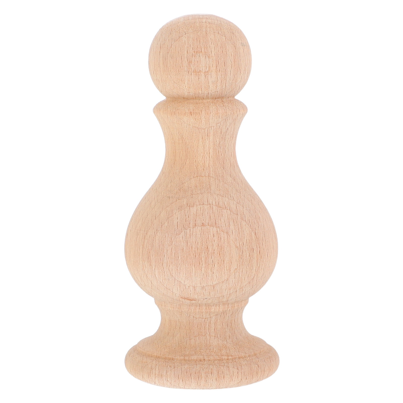 FRCOLOR Decorative Unfinished Wood Finials For Bed Post Finials Dowel Finial Flagpole Topper ...