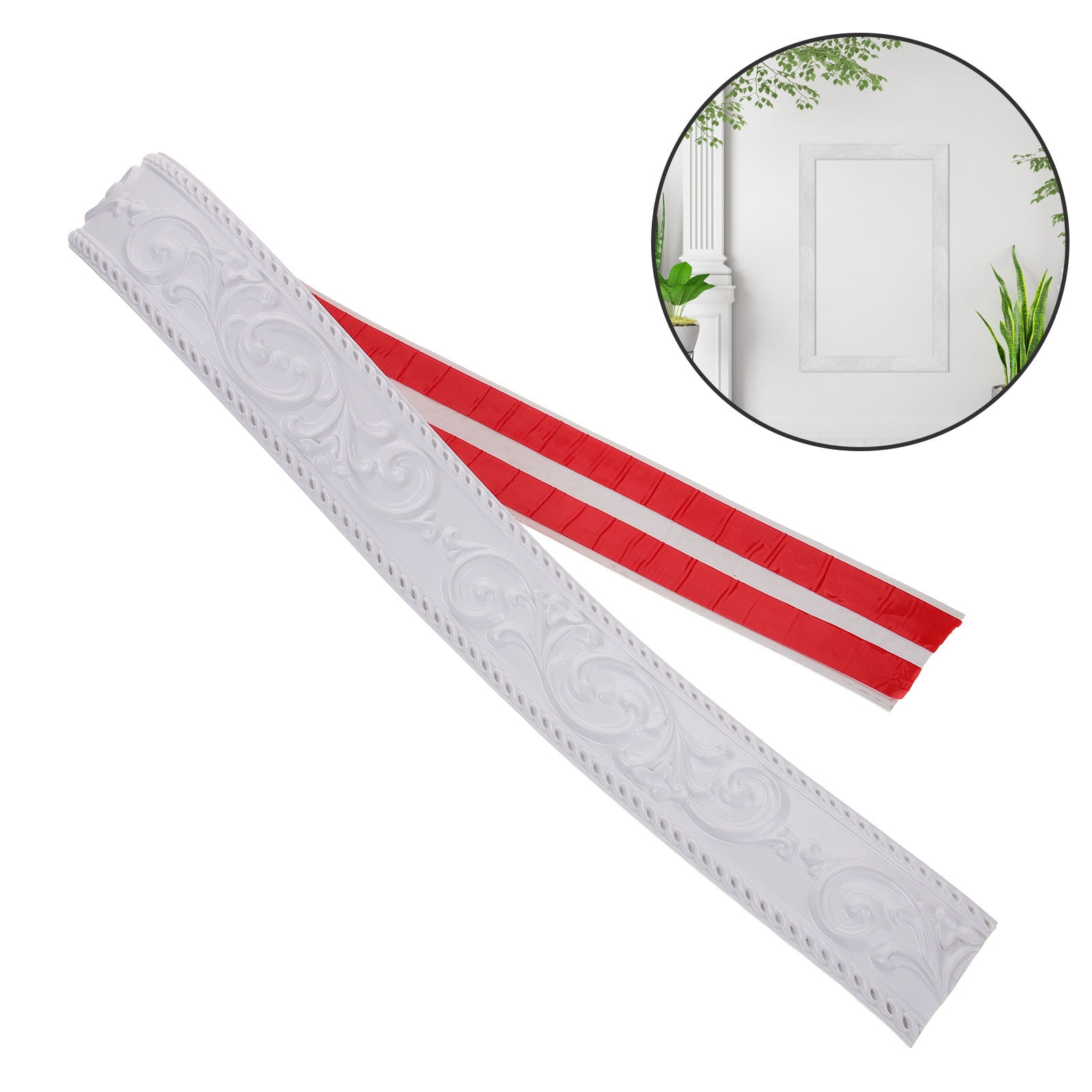 FRCOLOR Decorative Wall Lines Peel and Stick Trim Wall Trim Self ...