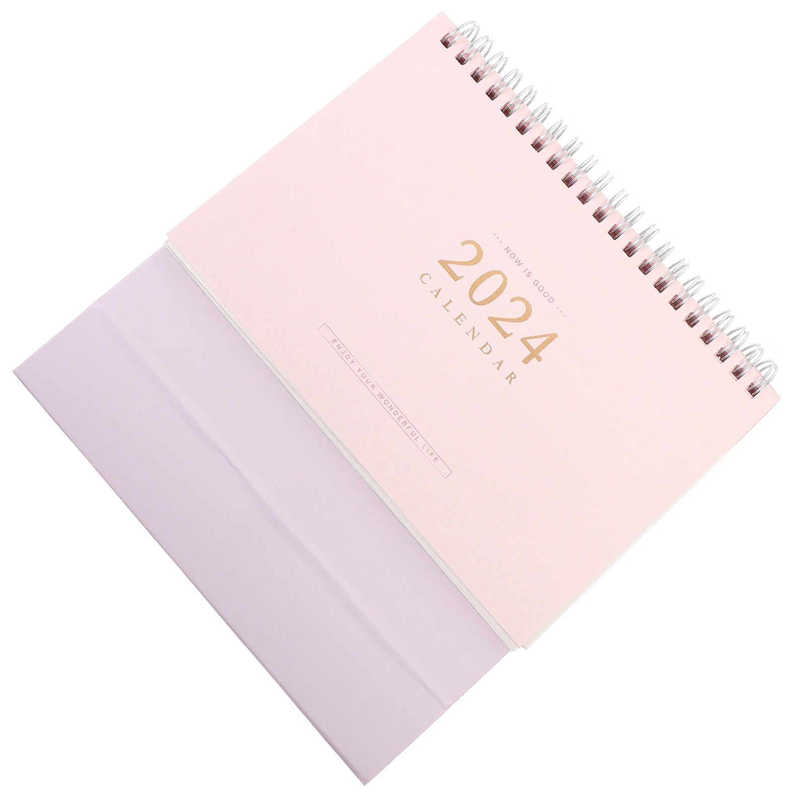 PAMINGONO Desk Calendar Pink 1Pack 7.47X6.48X3.14in - Walmart.com