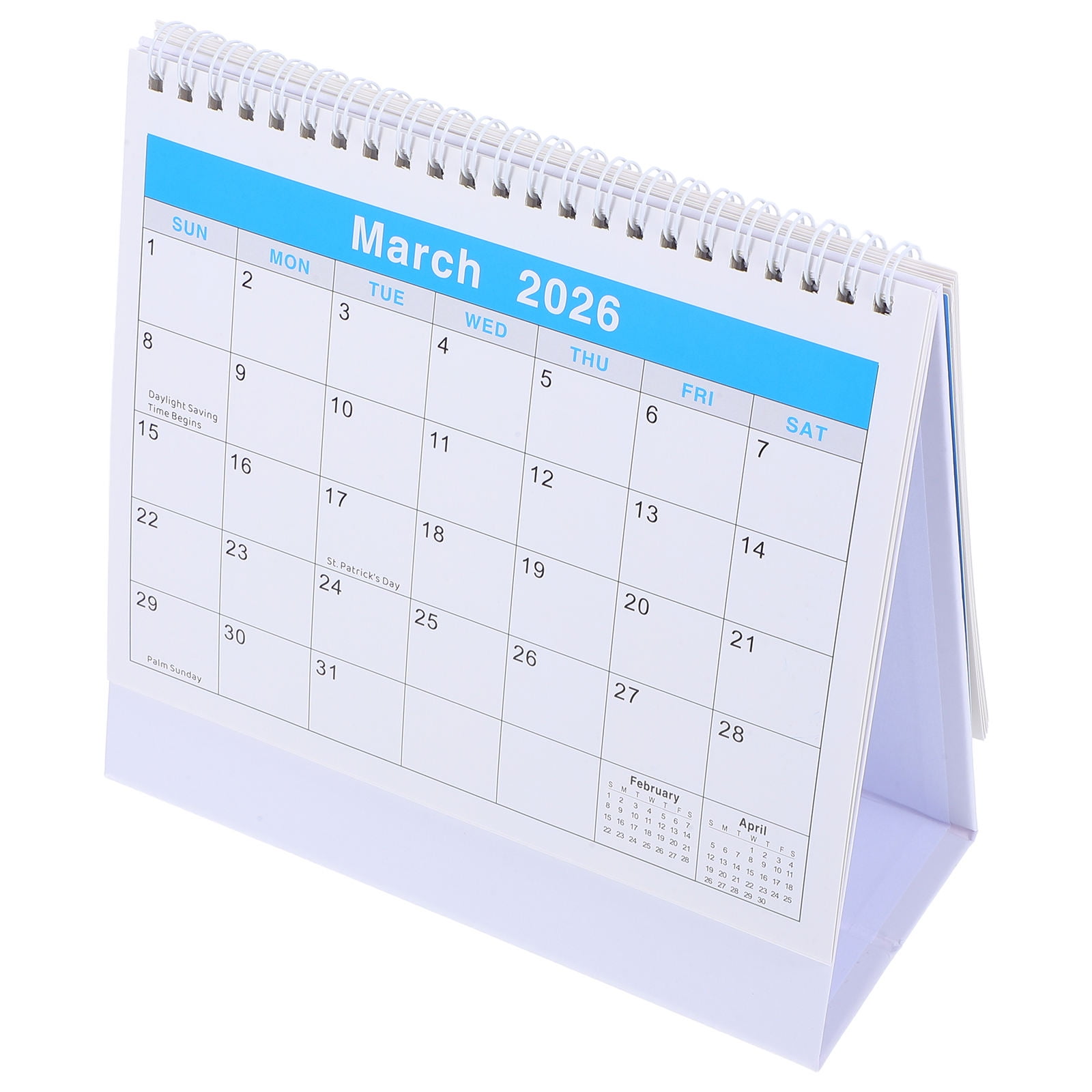 FRCOLOR Desk Calendar Daily Planner Weekly Monthly Schedule Double Wire ...