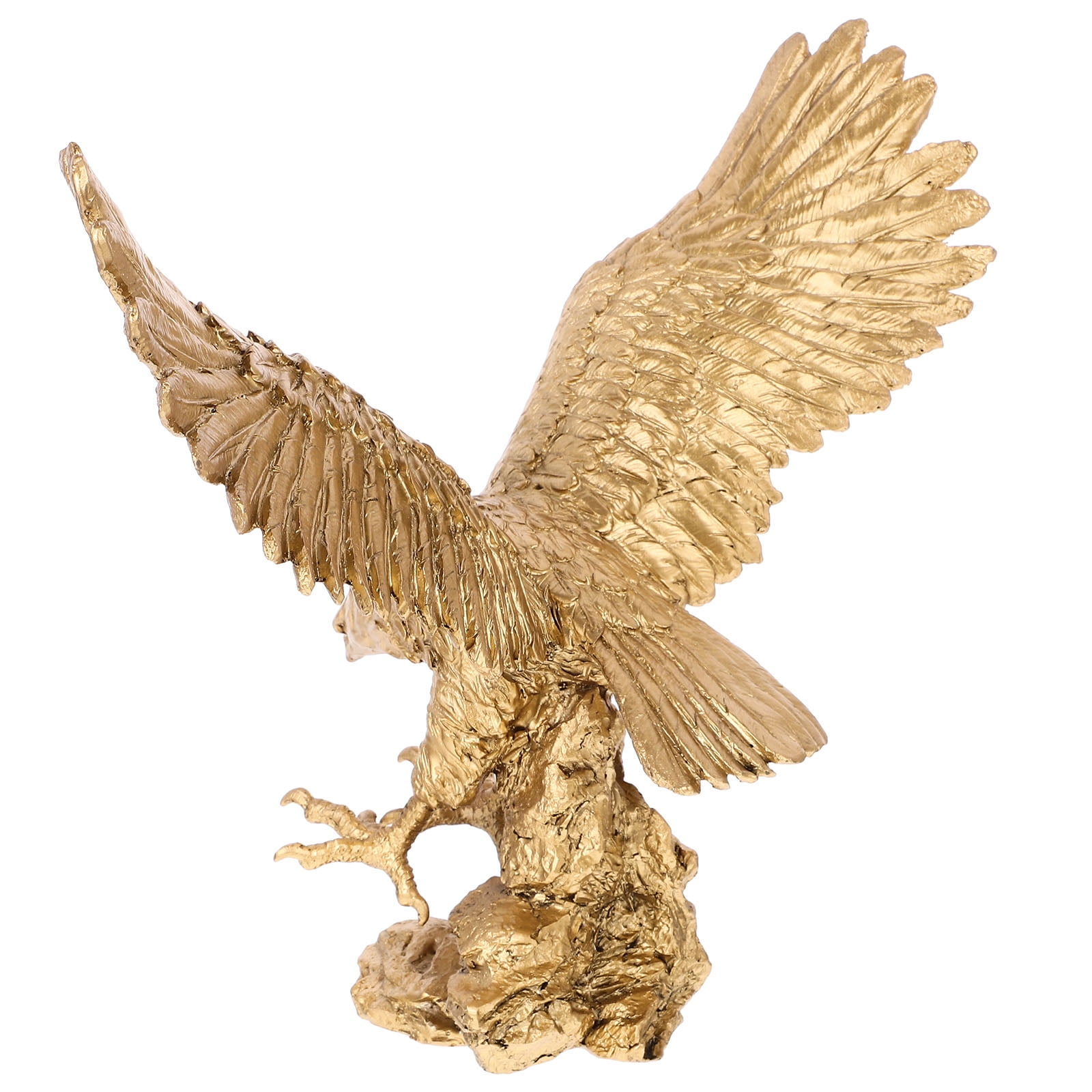 FRCOLOR Desktop Eagle Statue Resin Eagle Sculpture Desk Eagle Shaped ...