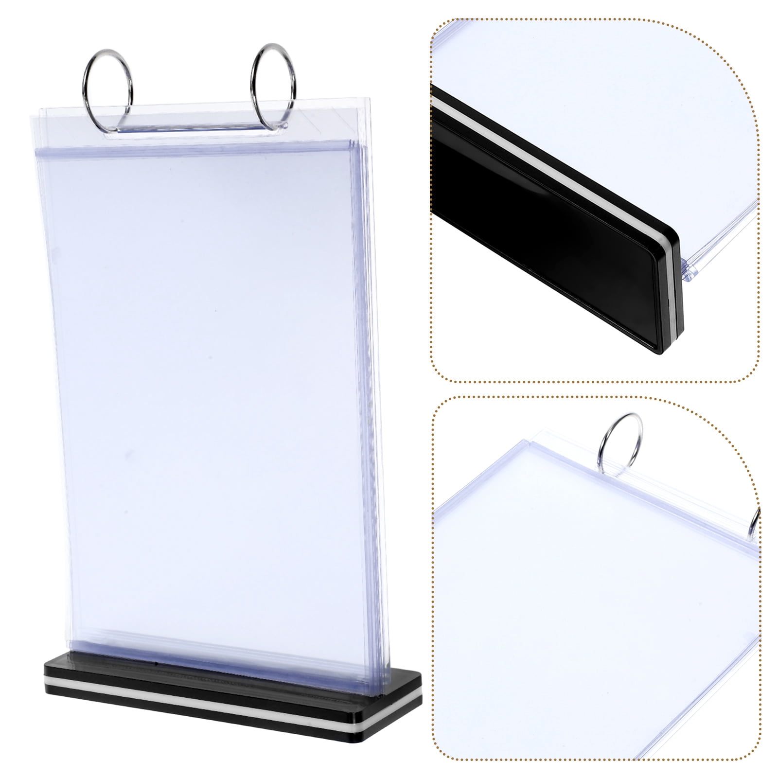 FRCOLOR Desktop Menu Storage Stand Poster Stand Restaurant Menu Holder ...