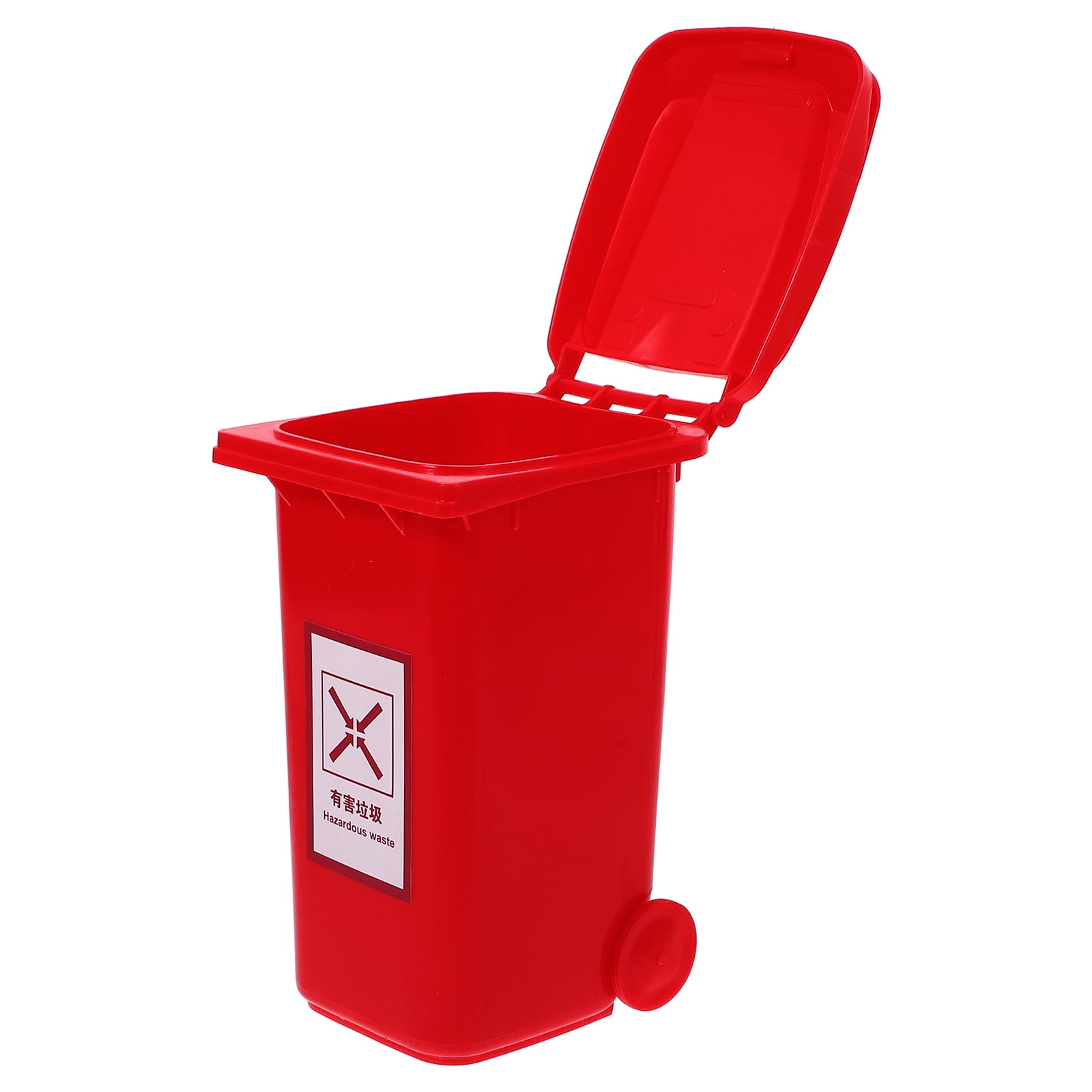 FRCOLOR Desktop Mini Wastebasket Office Waste Can Mini Trash Bin Office ...