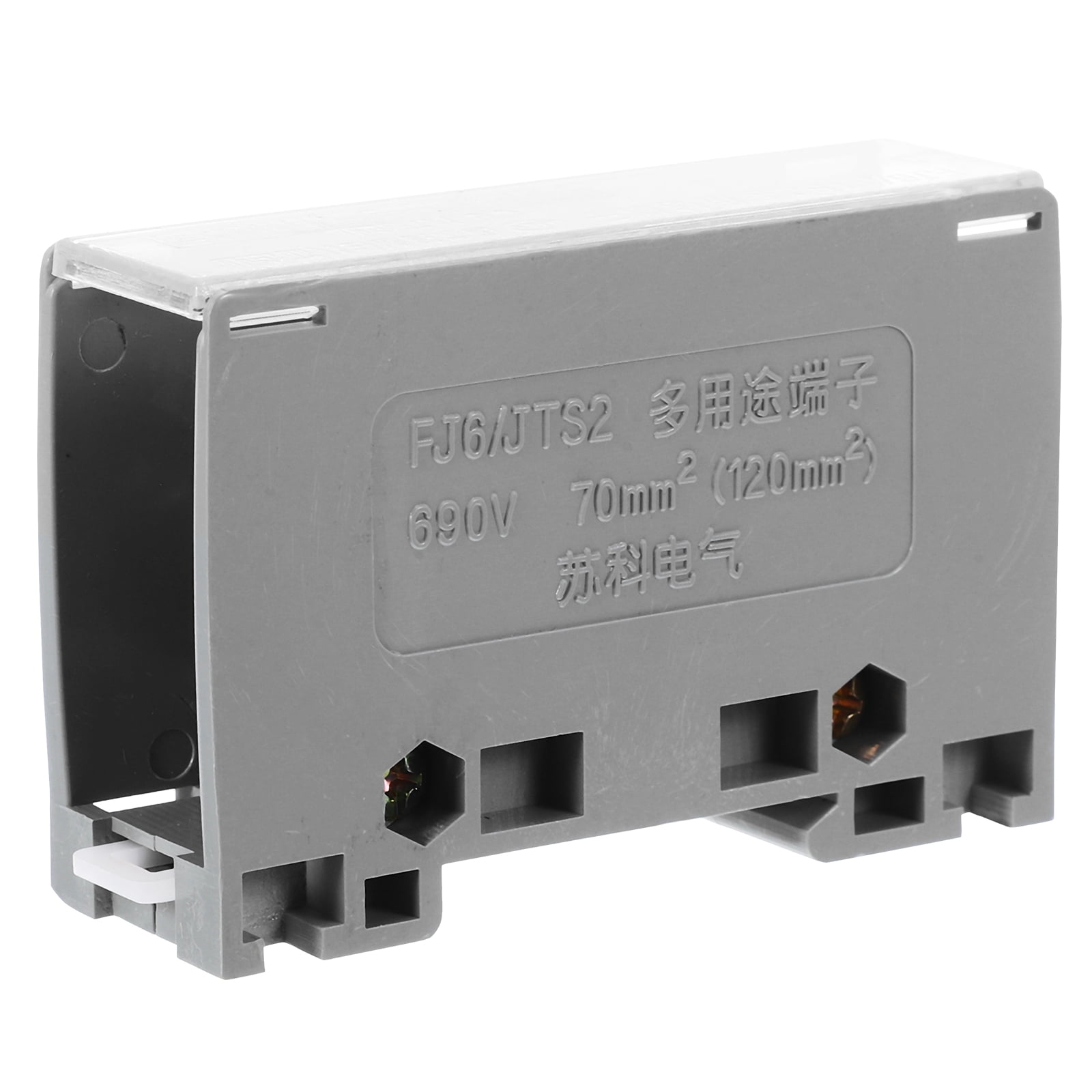 FRCOLOR Din Rail Terminal Blocks 1 in 6 Out Connectors Distribution ...